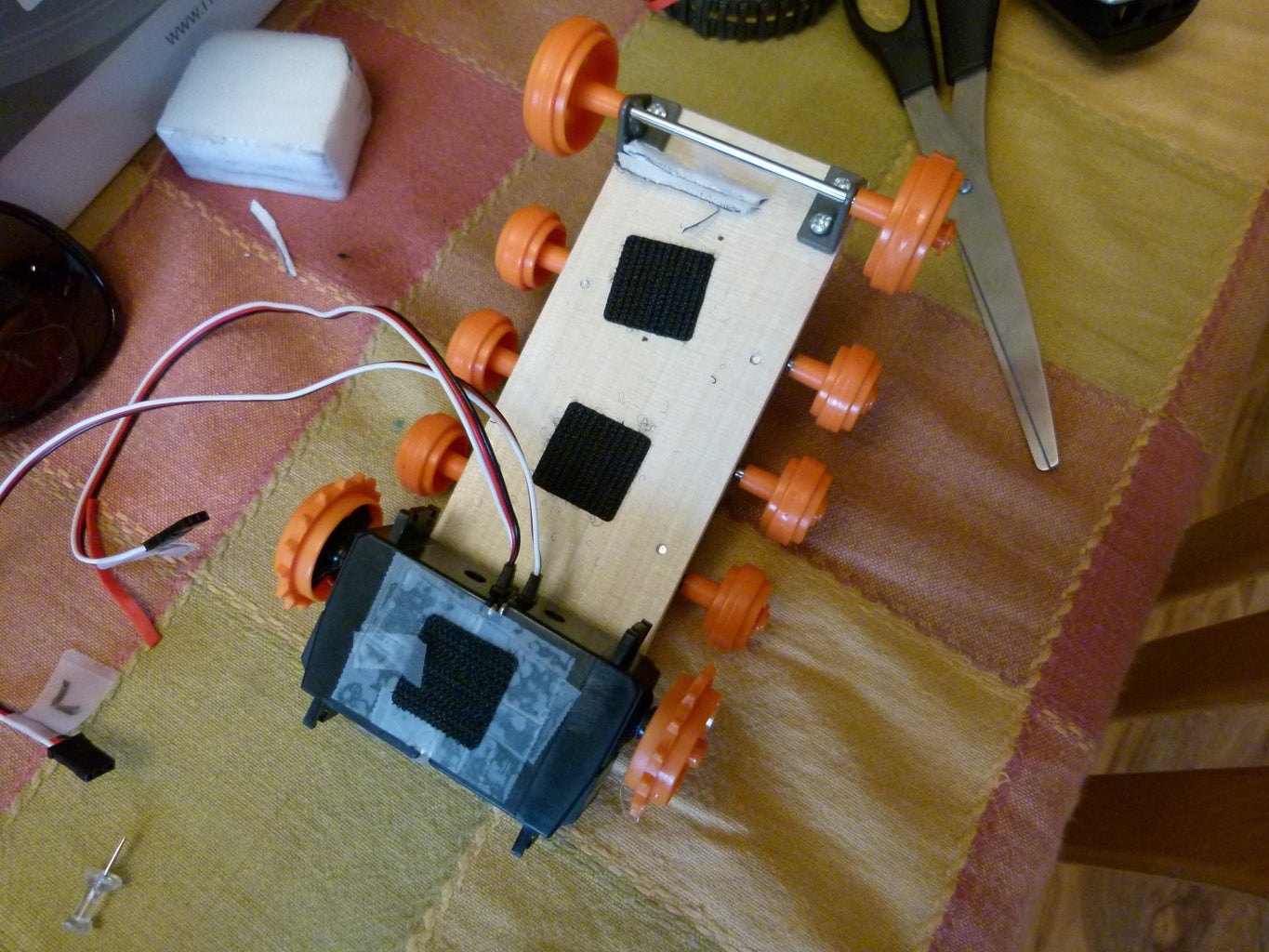 Arduino Obstacle Avoidance Robot New Schematic 5 Steps Instructables