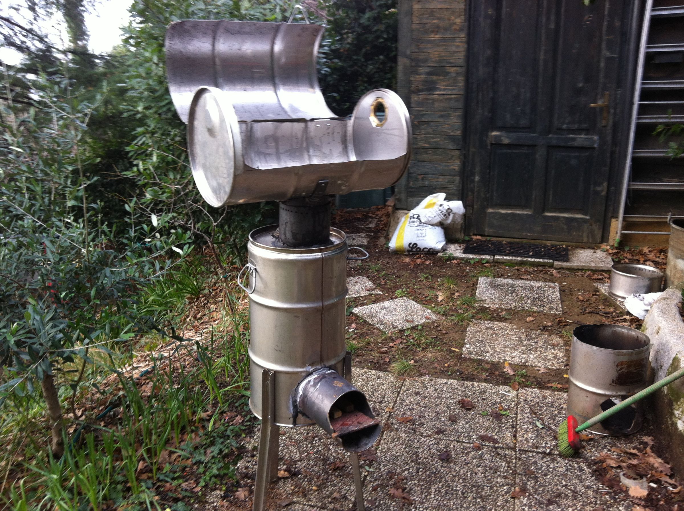 Rocket Stove and BBQ : 11 Steps - Instructables