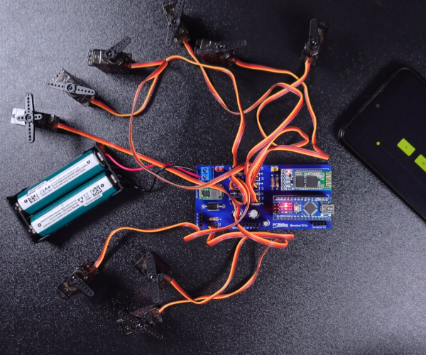 Explore Using A Customized Arduino Nano Based Board To Wirelessly Control Up To 9 Servo Motors