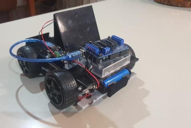Autonomous Solar Powered Car : 7 Steps - Instructables