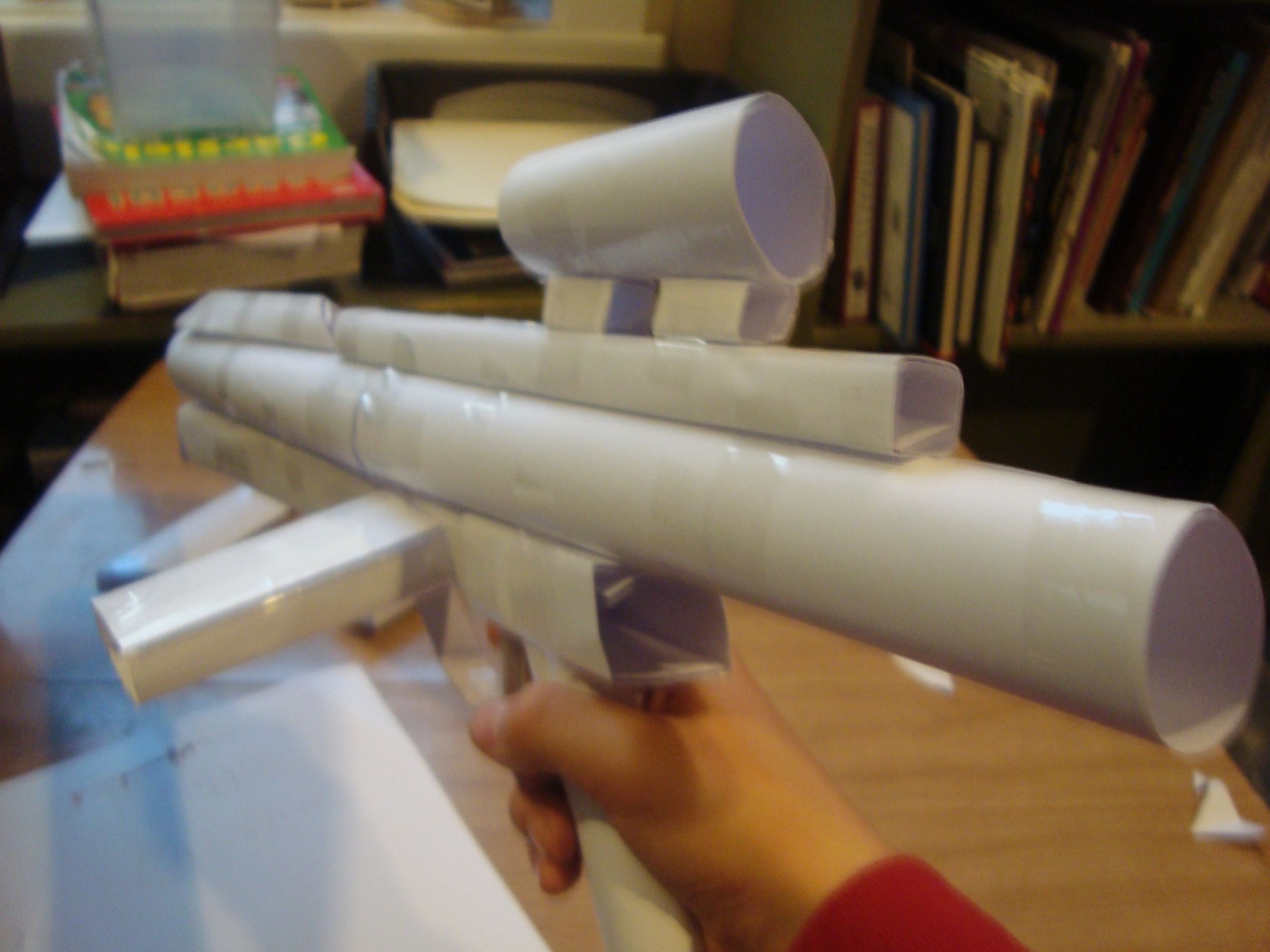 Star Wars Gun Made of Paper - Instructables