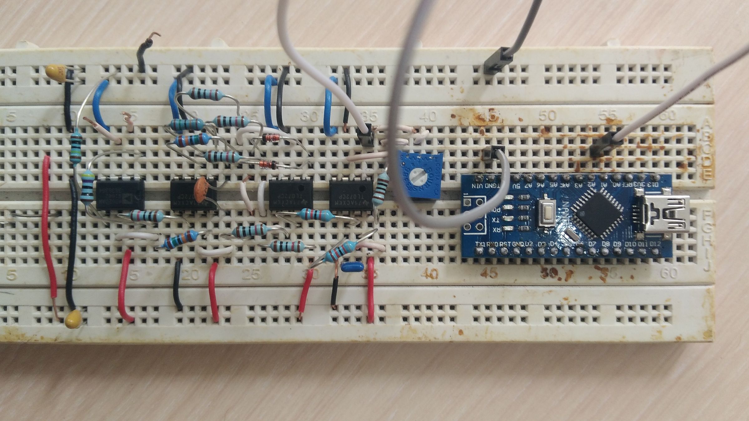 DIY Muscle Sensor / EMG Circuit for a Microcontroller : 13 Steps (with ...