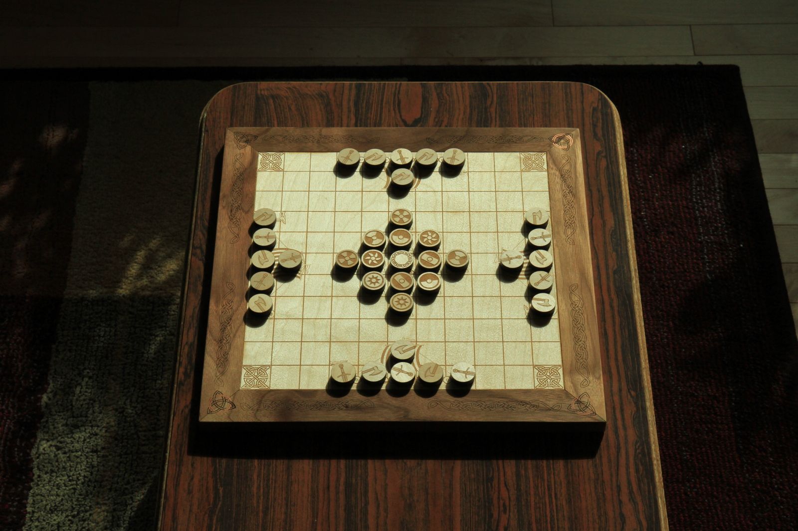 Magnetic Hnefatafl Board Game : 18 Steps (with Pictures) - Instructables