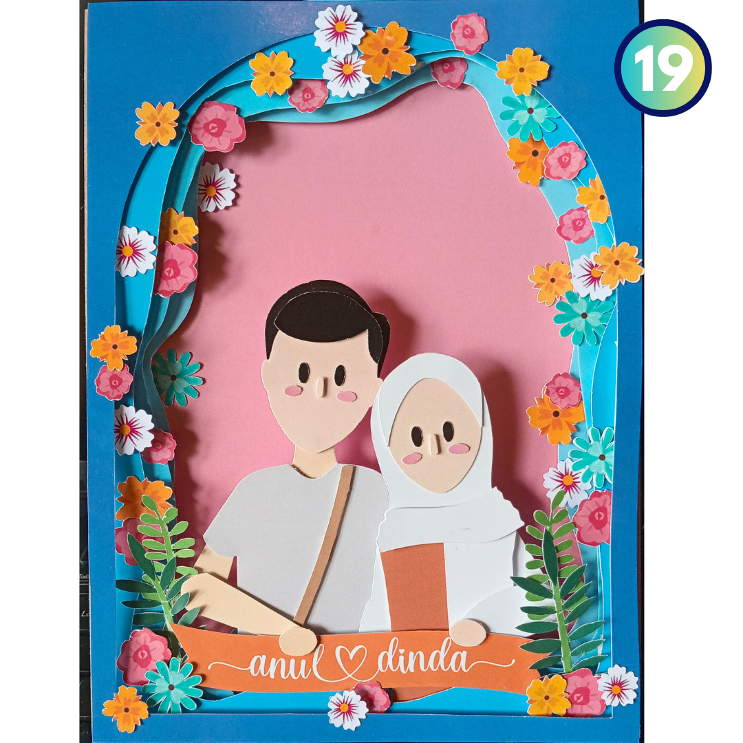 DIY Personalized Paper-Cut Portrait (with SVG Template) With LOKLiK ...