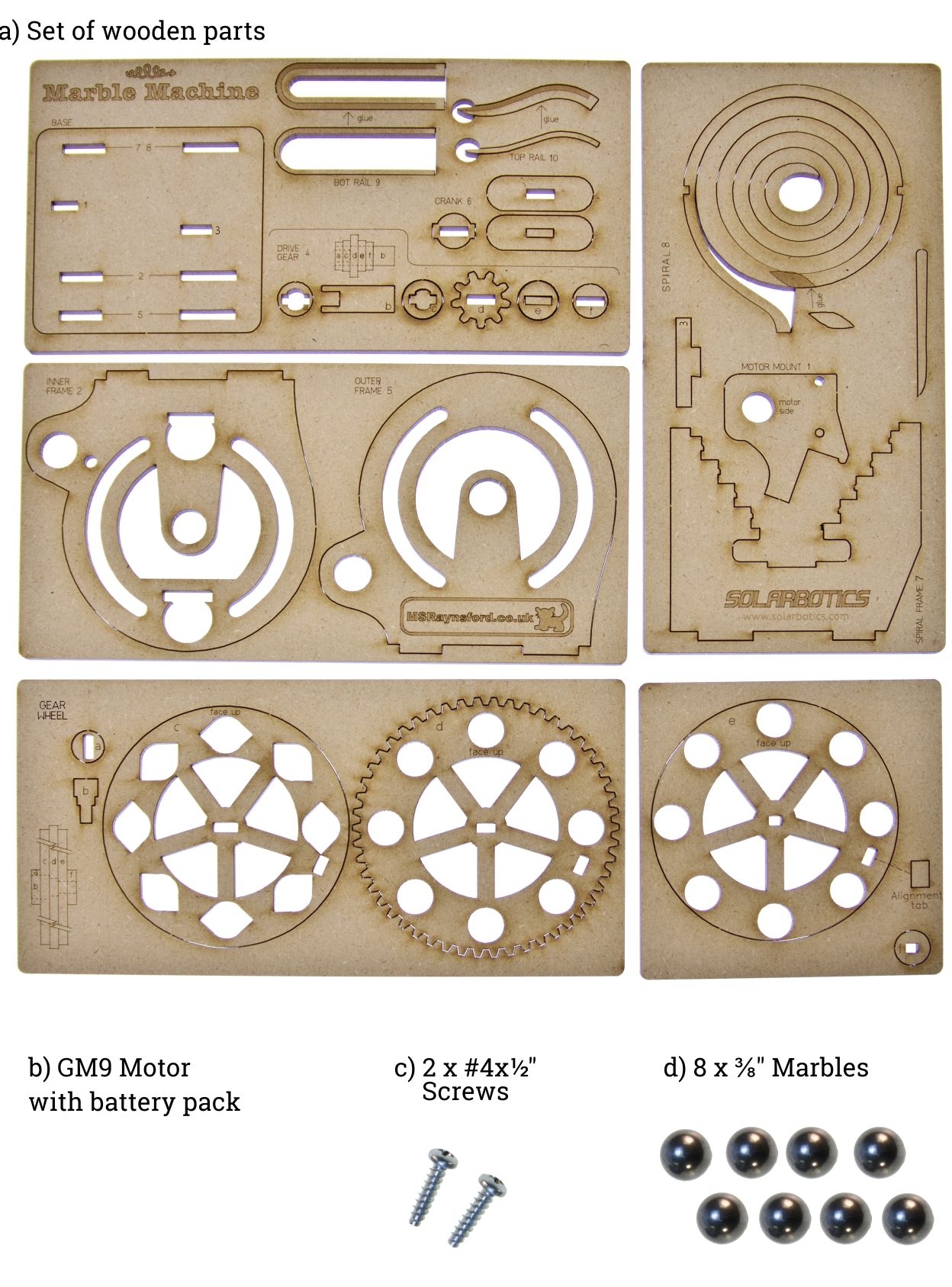 Marble Machine Plans