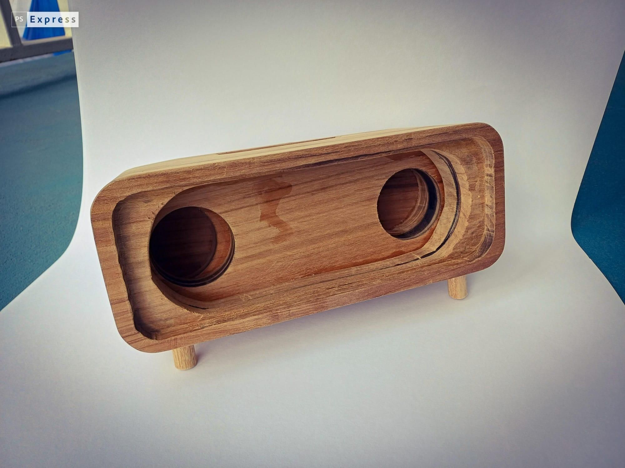 Modern & Innovative Looking Passive Wooden Speaker : 12 Steps ...