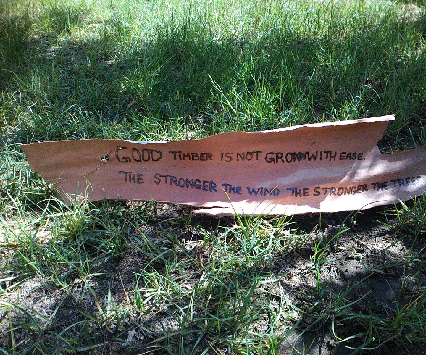 Solar Pyrography Garden Quotes - Instructables