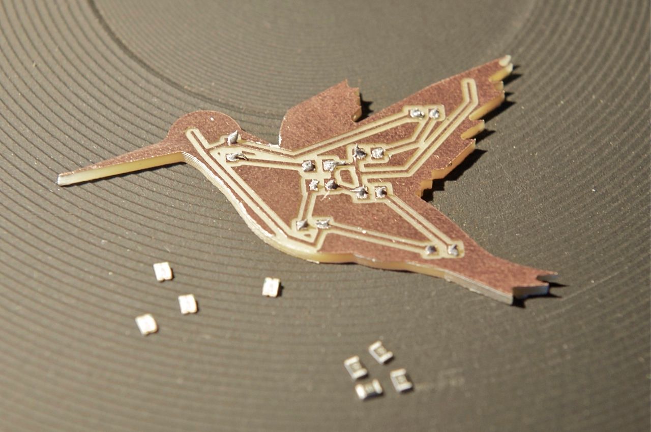PCB Hummingbird Necklace : 7 Steps (with Pictures) - Instructables