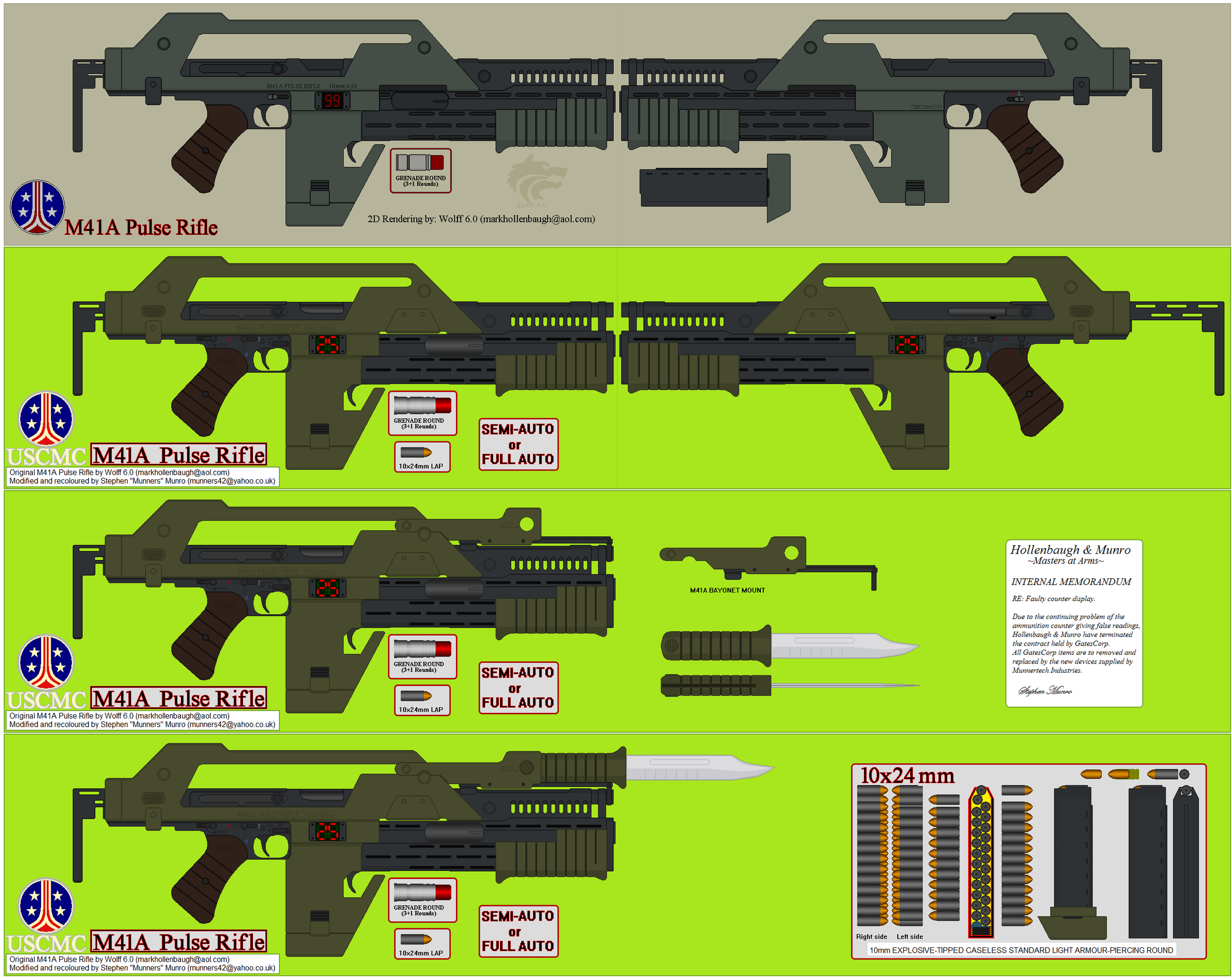 M41A Pulse Rifle [MODEL] - Instructables