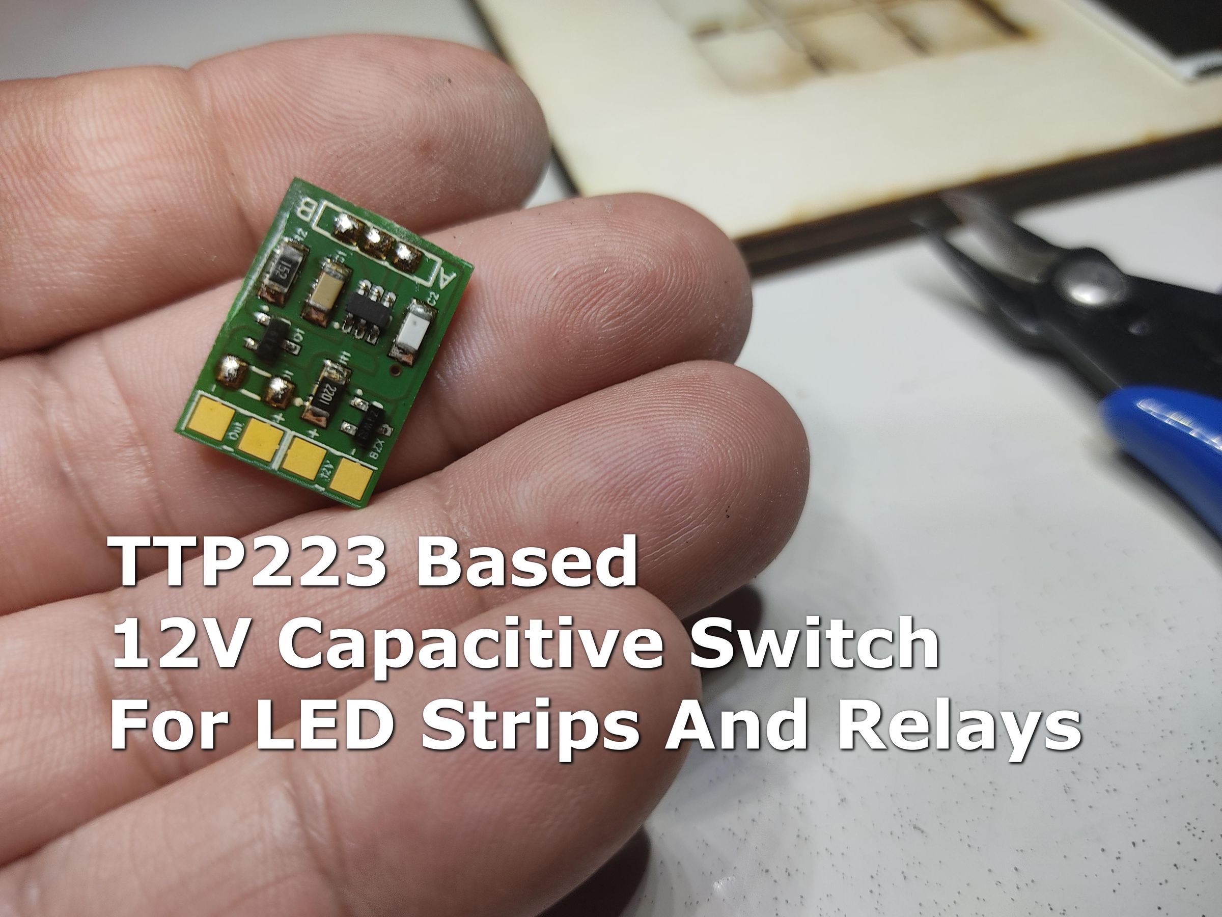 12V Capacitive Touch Switch : 11 Steps (with Pictures) - Instructables