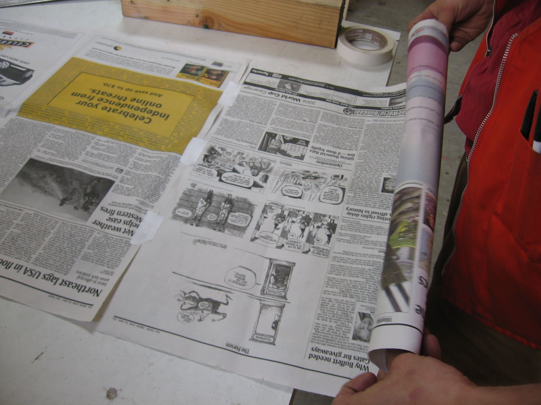 Newspaper Trick : 4 Steps - Instructables