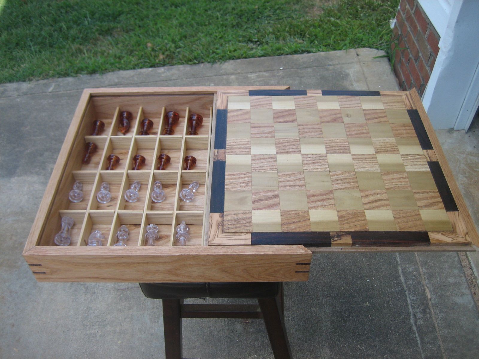 CHESS BOARD & STORAGE BOX : 16 Steps - Instructables