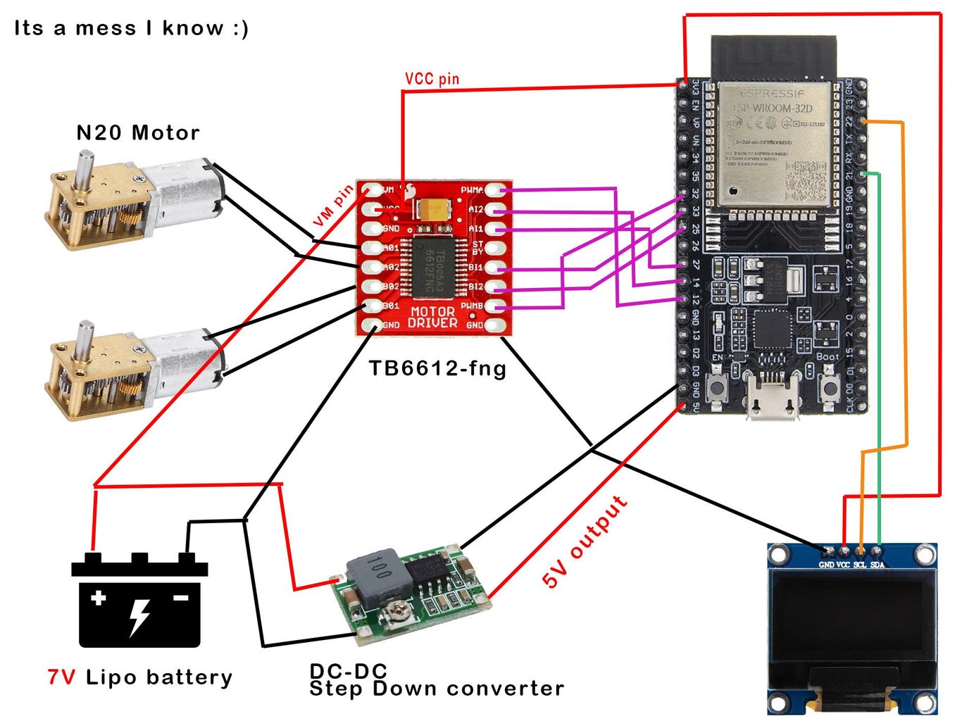 Tiny Desktop Robot With Esp32 And Freertos 7 Steps With Pictures Instructables