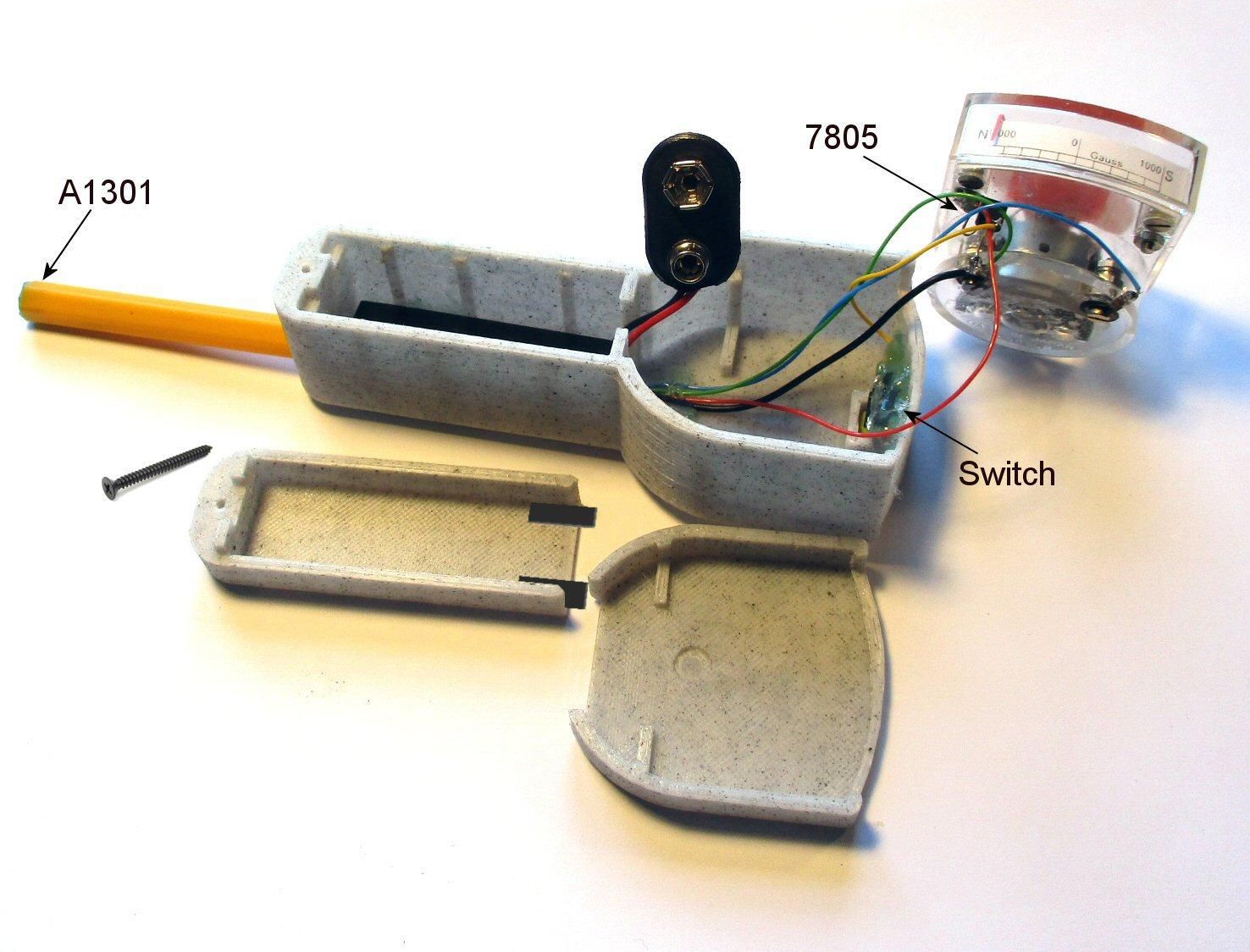 Simple Gauss Meter (Magnetometer) - Instructables