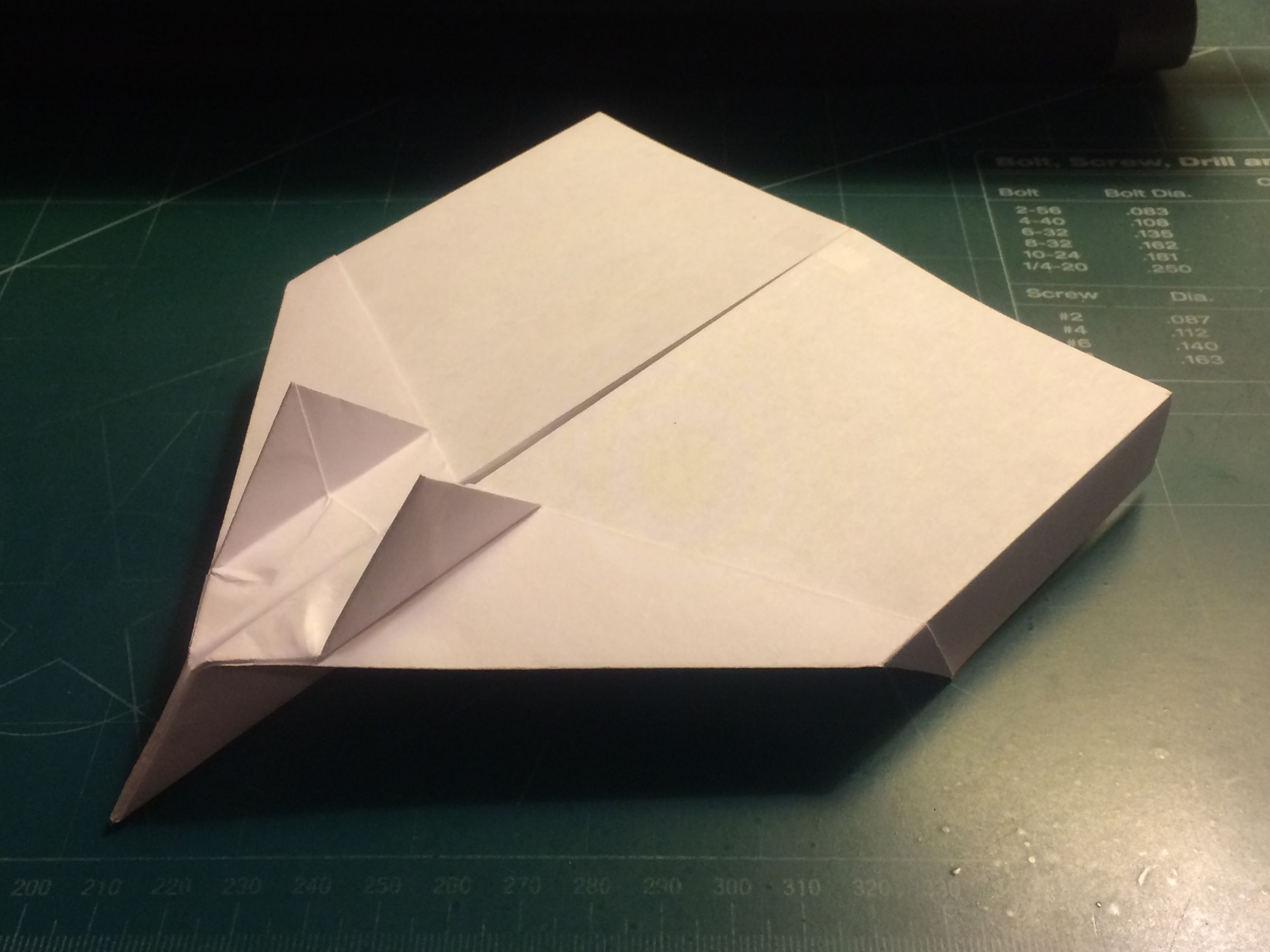 How to Make the StratoShark Paper Airplane : 6 Steps - Instructables
