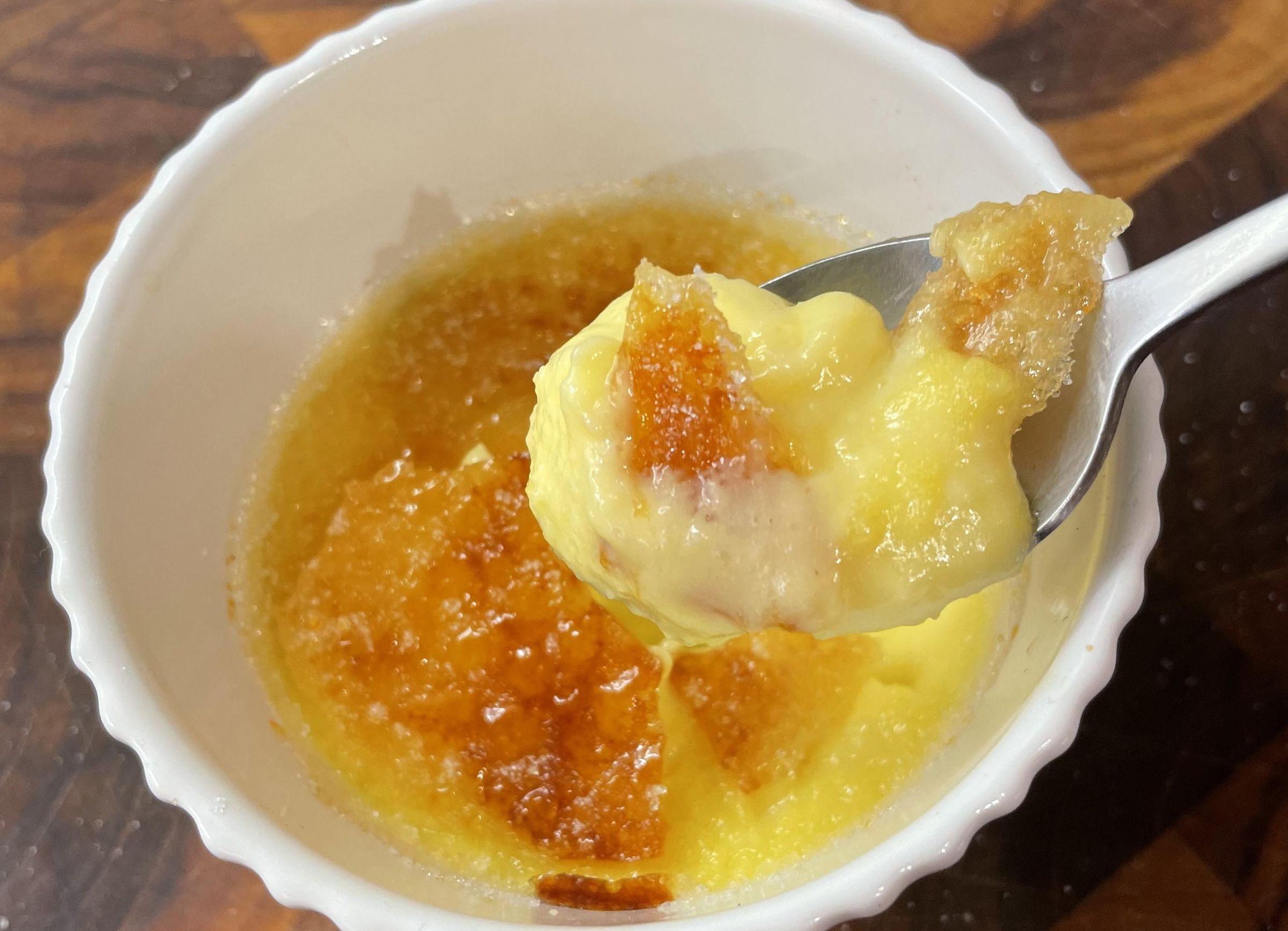 Mûenster Cheese Crème Brûlée and a Spicy Cheddar Cheese Tûile : 5 Steps ...