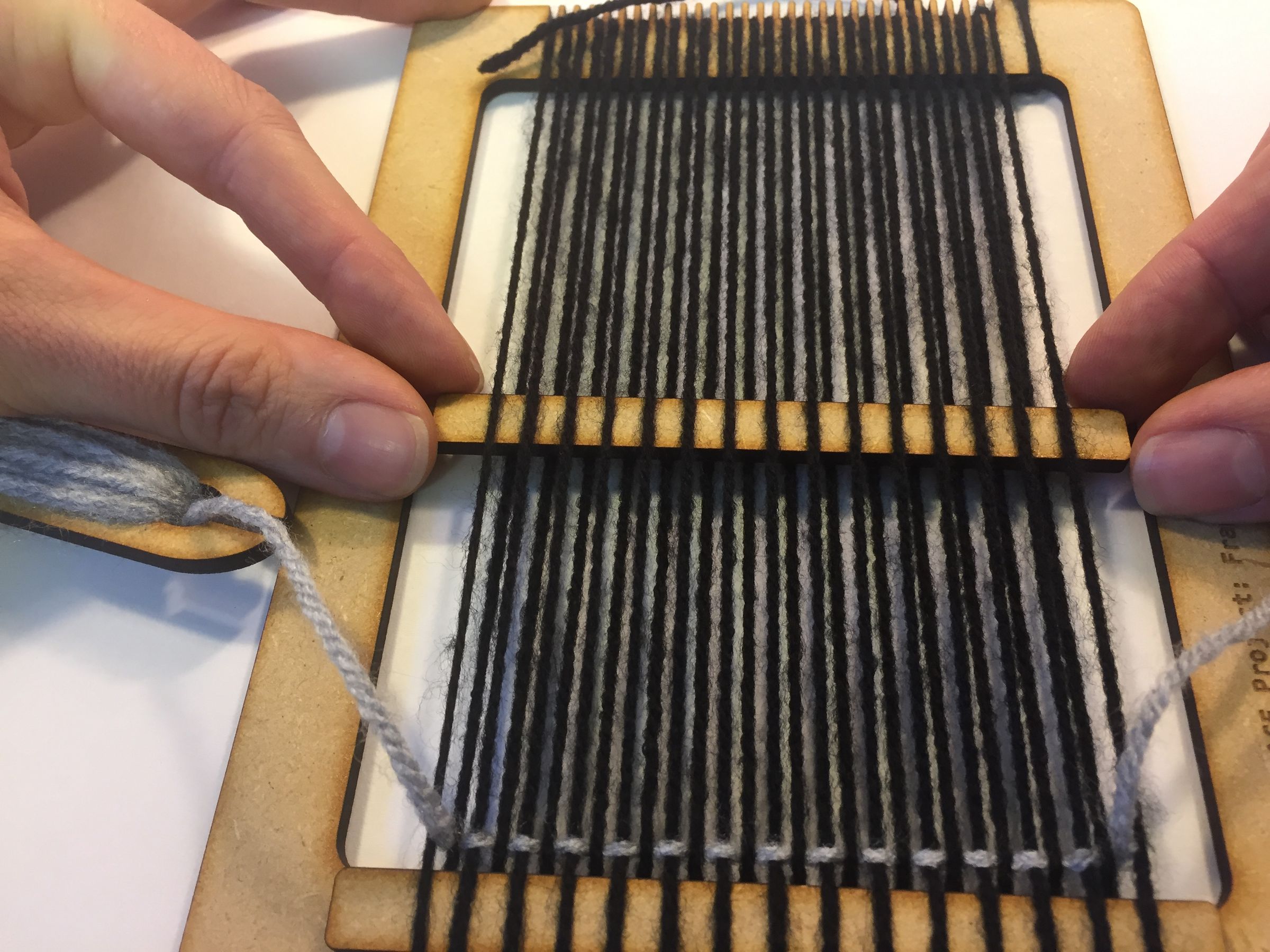 Laser Cut Mini Frame Loom Weaving : 24 Steps (with Pictures ...