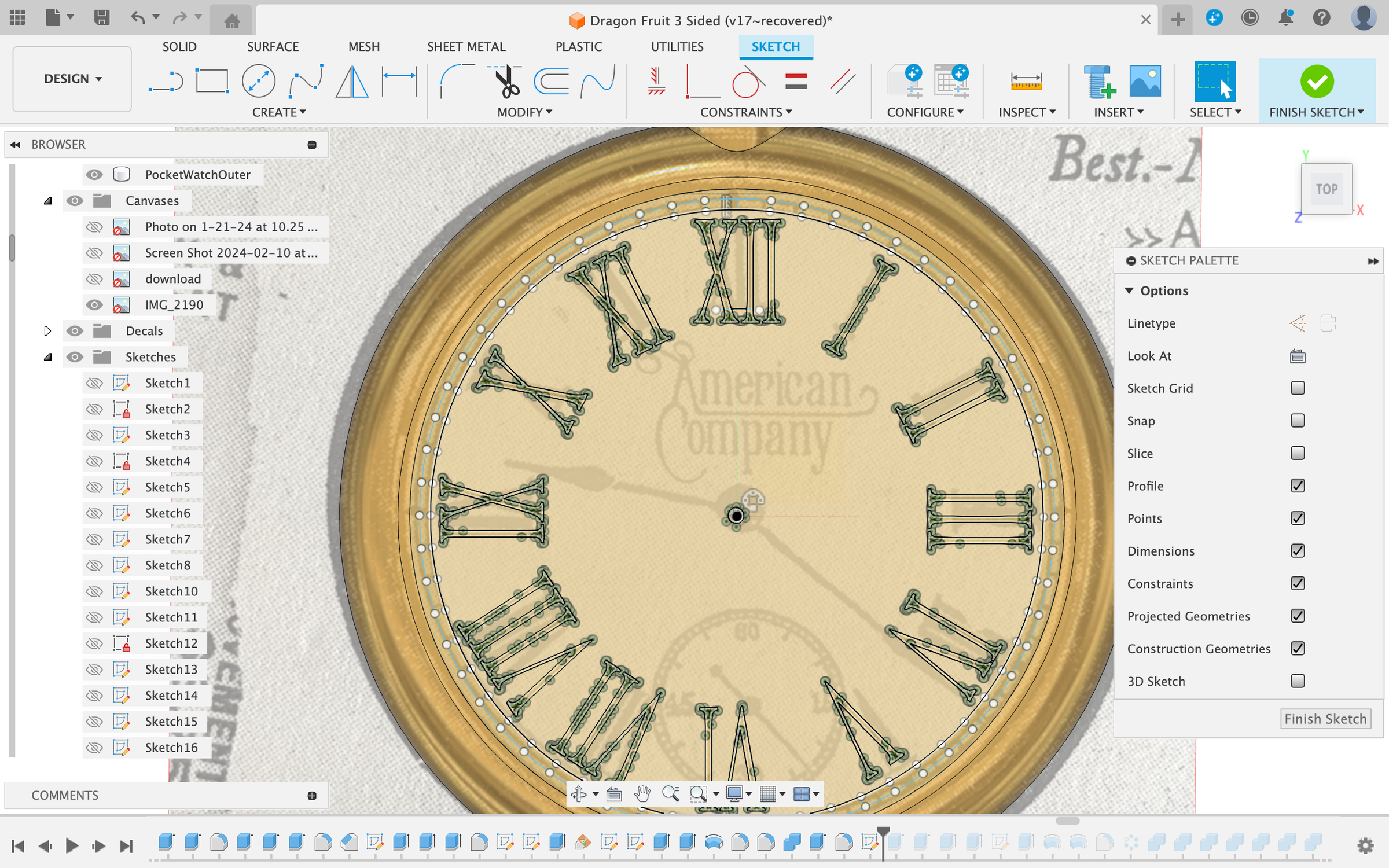 3D Printed Pocket Watch From "The Pocket Watch Gang" : 16 Steps (with ...