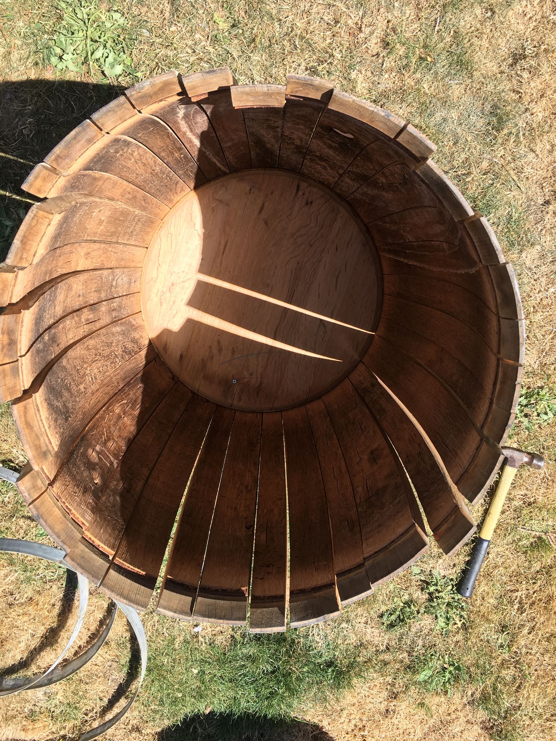Wine Barrel Adirondack Chair : 10 Steps (with Pictures) - Instructables