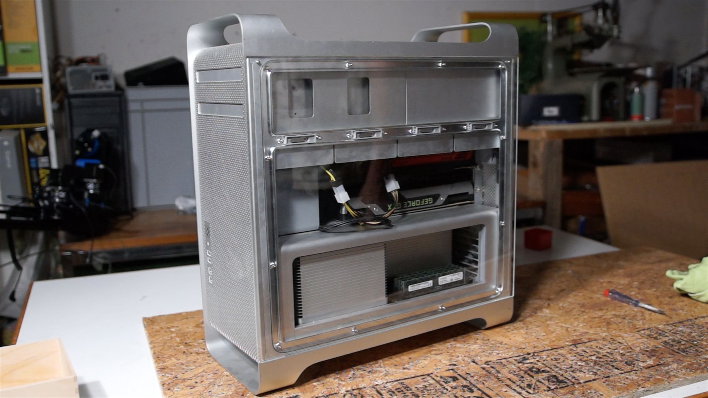 Mac Pro Case Mod - Transparent Side Panel : 5 Steps (with Pictures ...