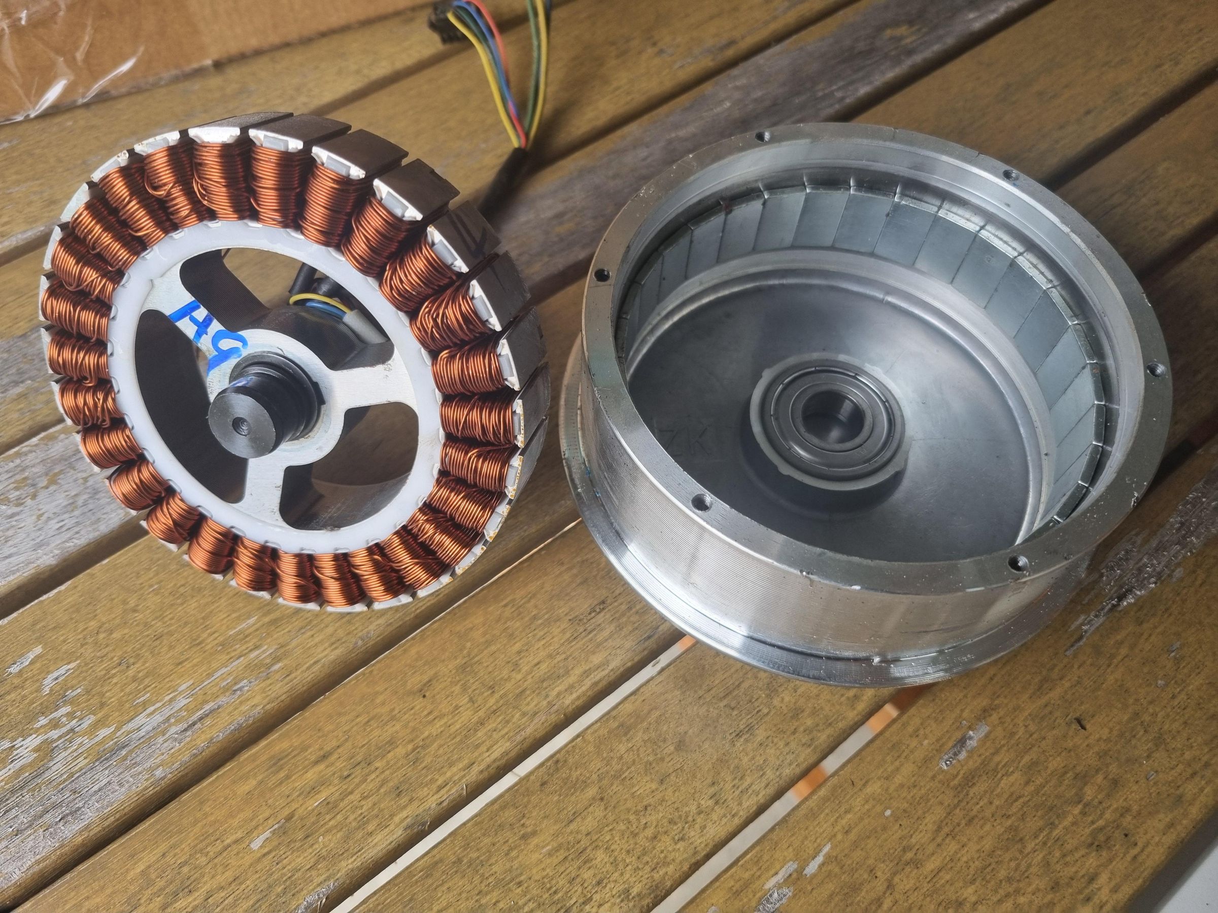 50 Bucks Direct Drive Wheel Base From a Hoverboard : 9 Steps ...