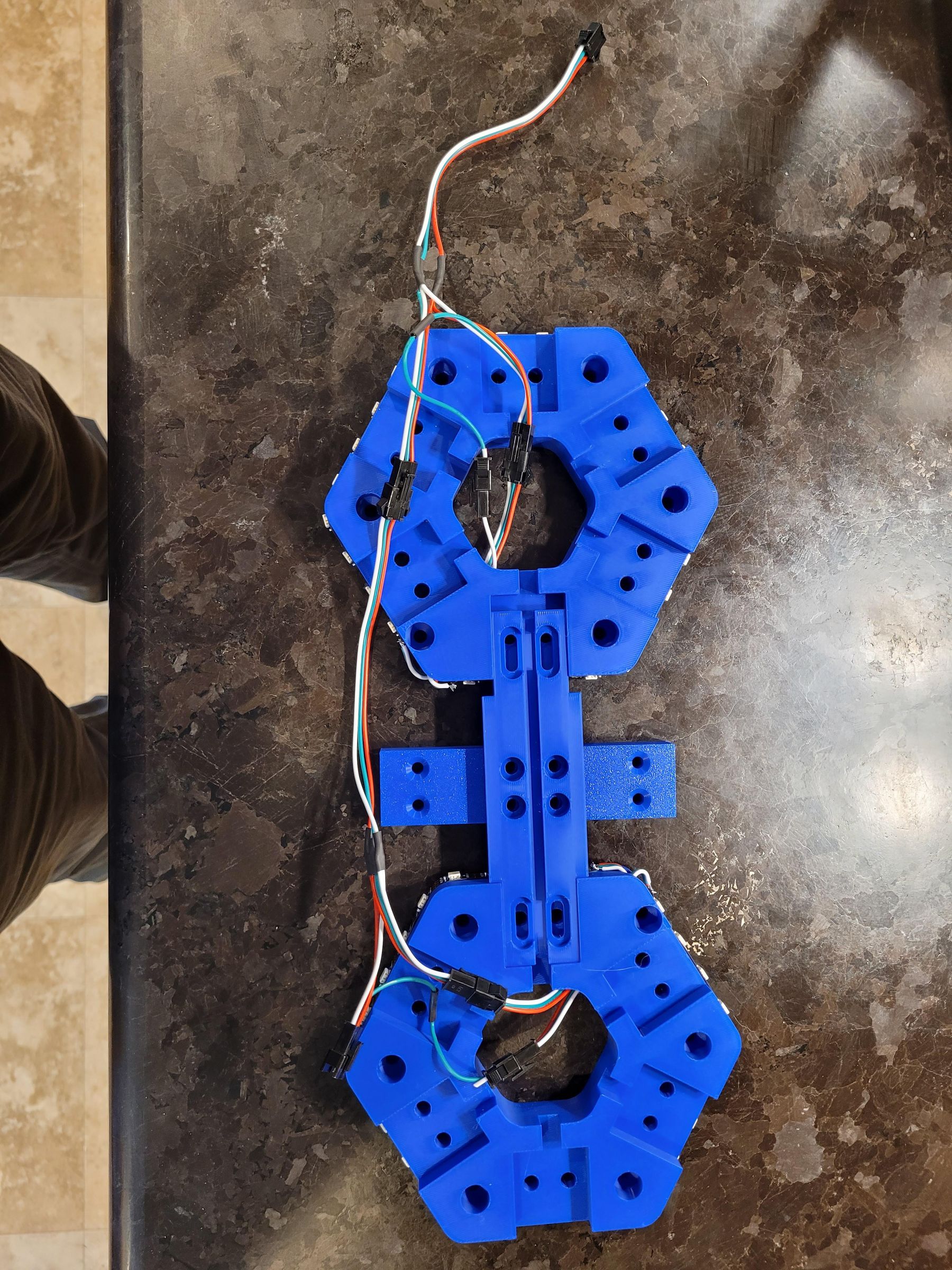 Wooden Hexagon Backlit Panels W/Animated LED Strips : 6 Steps (with ...