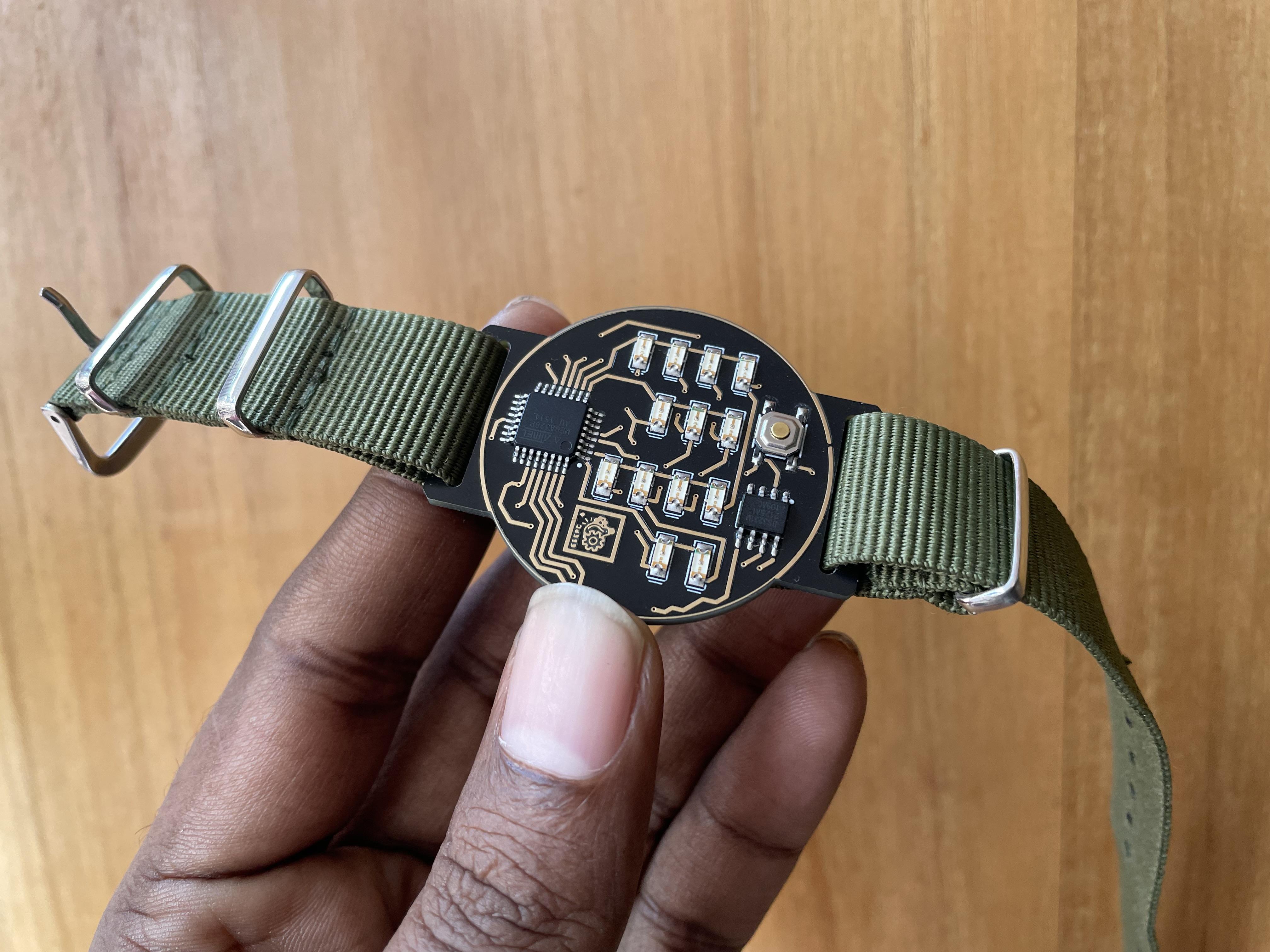 PCB Binary Watch : 6 Steps (with Pictures) - Instructables