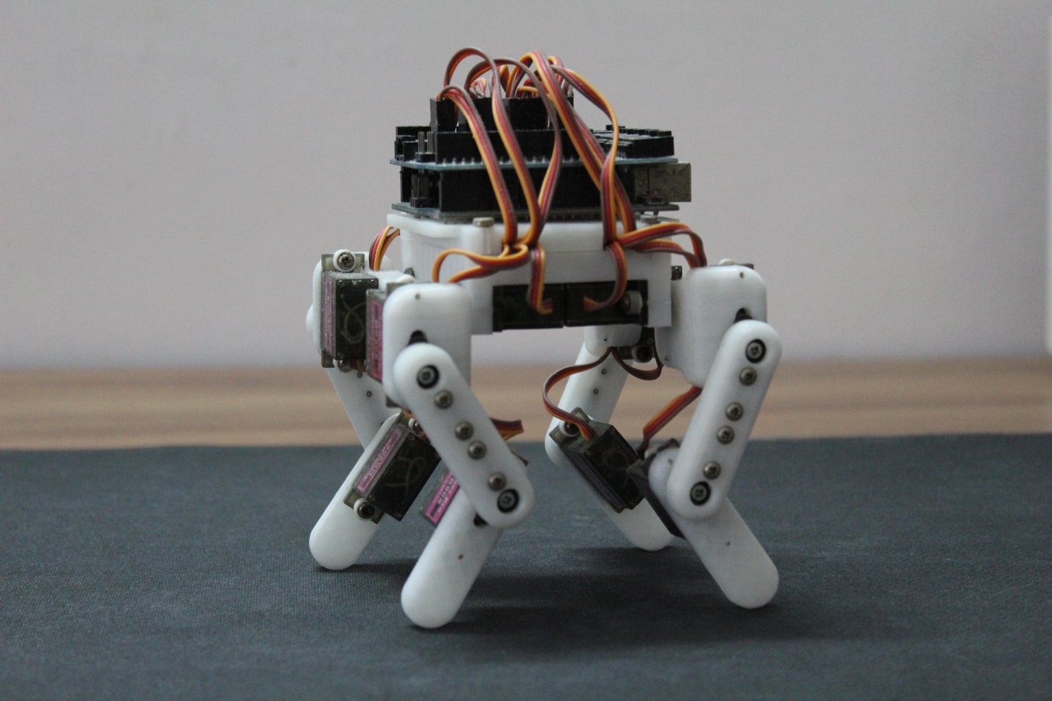 Arduino Powered Micro Quadruped 13 Steps With Pictures Instructables