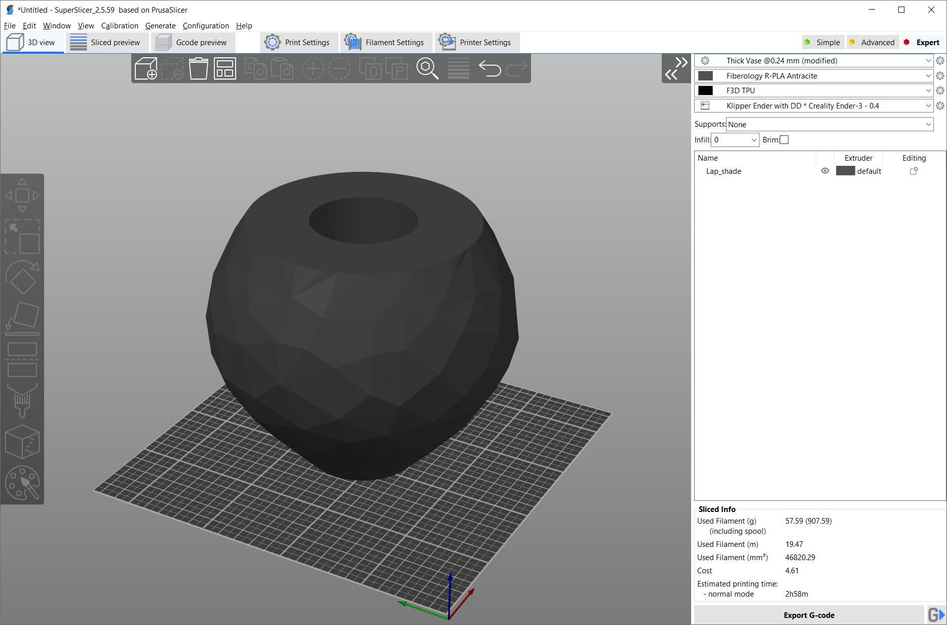 How to Design and Make 3D Printed Lamp Shade : 4 Steps (with Pictures) - Instructables