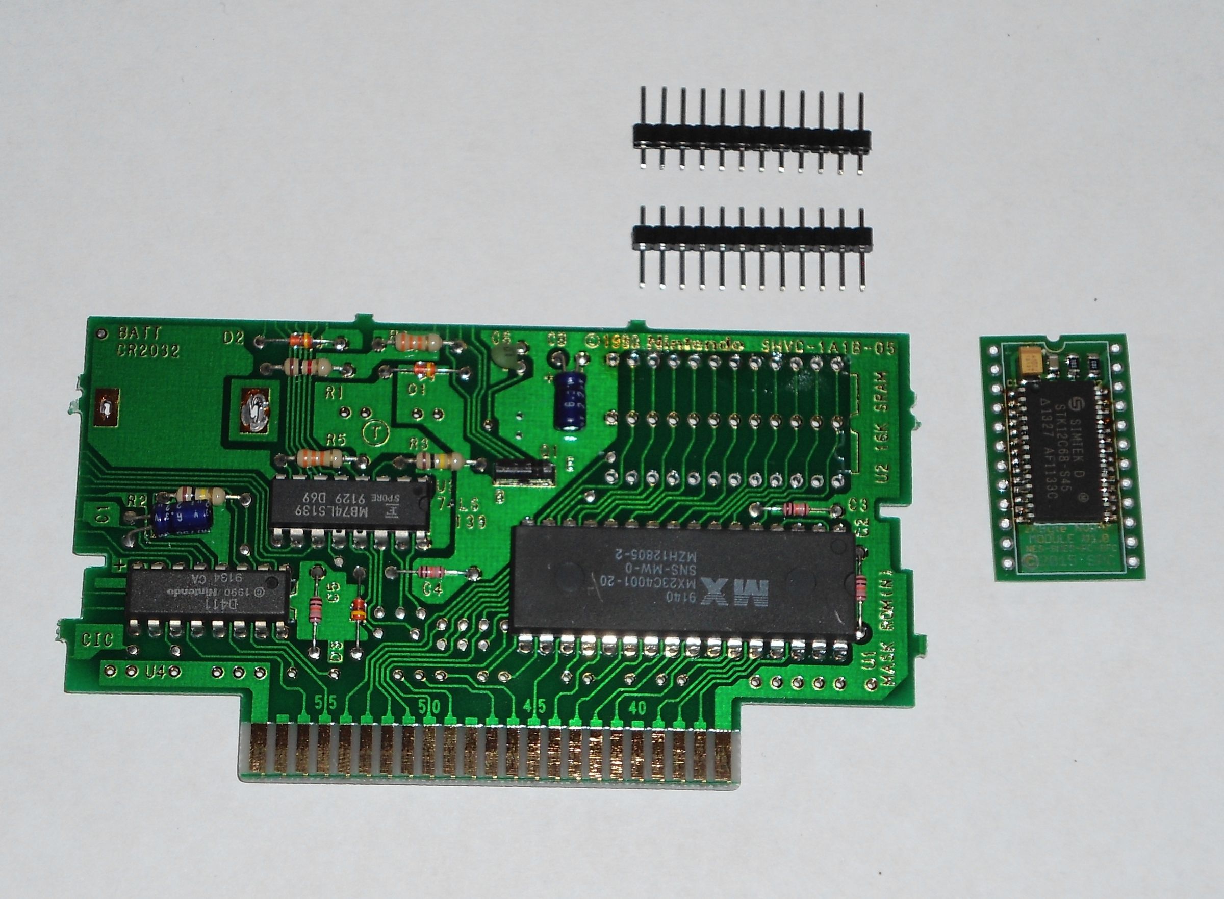 Non Volatile RAM Upgrade for SNES & SFC Cartridges : 4 Steps (with ...
