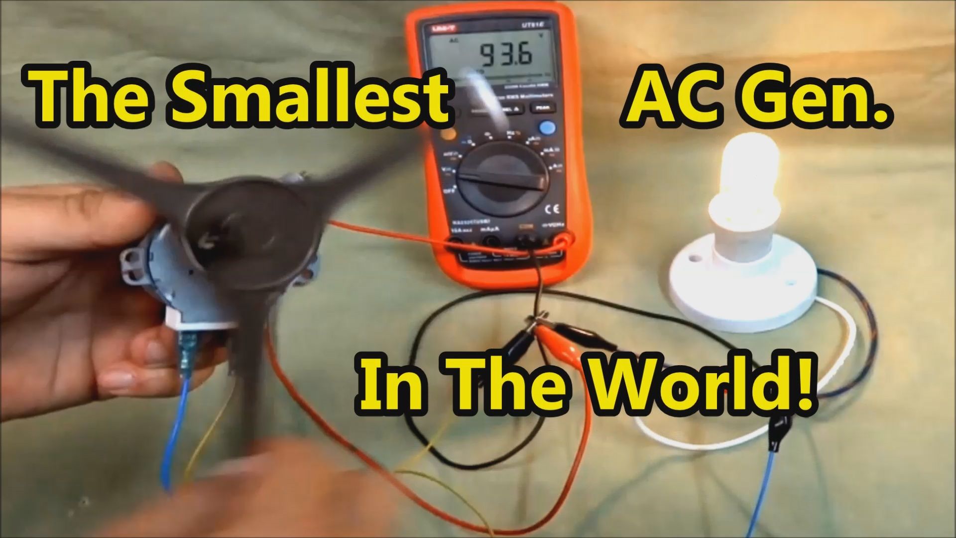 Amazing Electricity Experiment! - Instructables