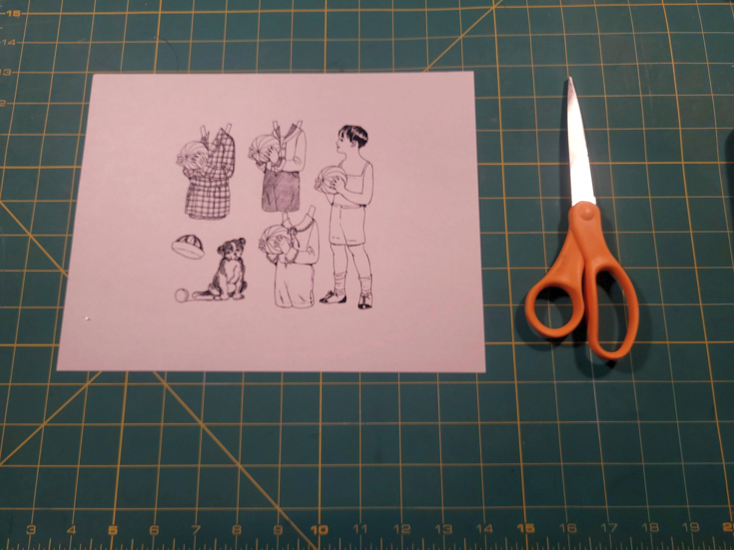 Paper Dolls Dancing – Historical Paper Dolls Dancing With Magnets ...