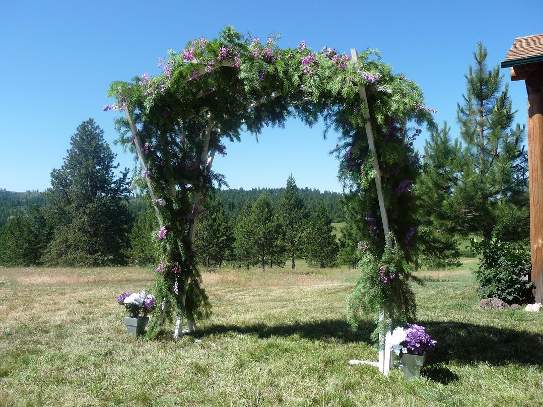 DIY Wedding Arbor- Portable & Adjustable : 8 Steps (with Pictures ...