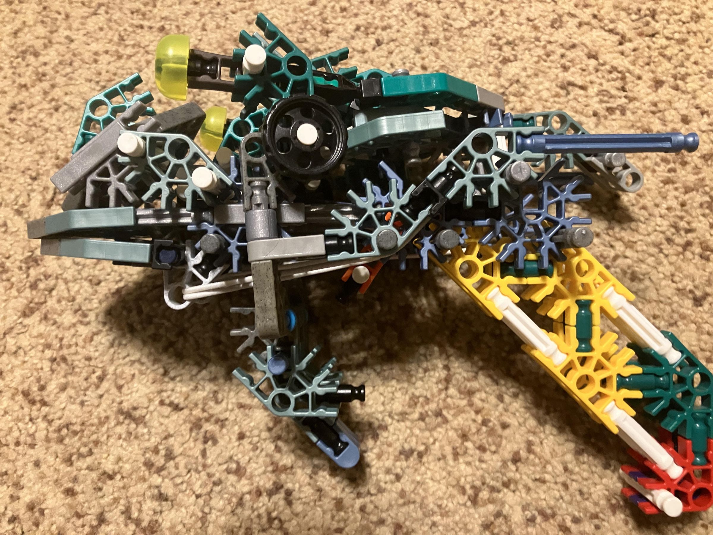 Eustace the Dragon, a K'nex Dragon Puppet : 7 Steps (with Pictures ...