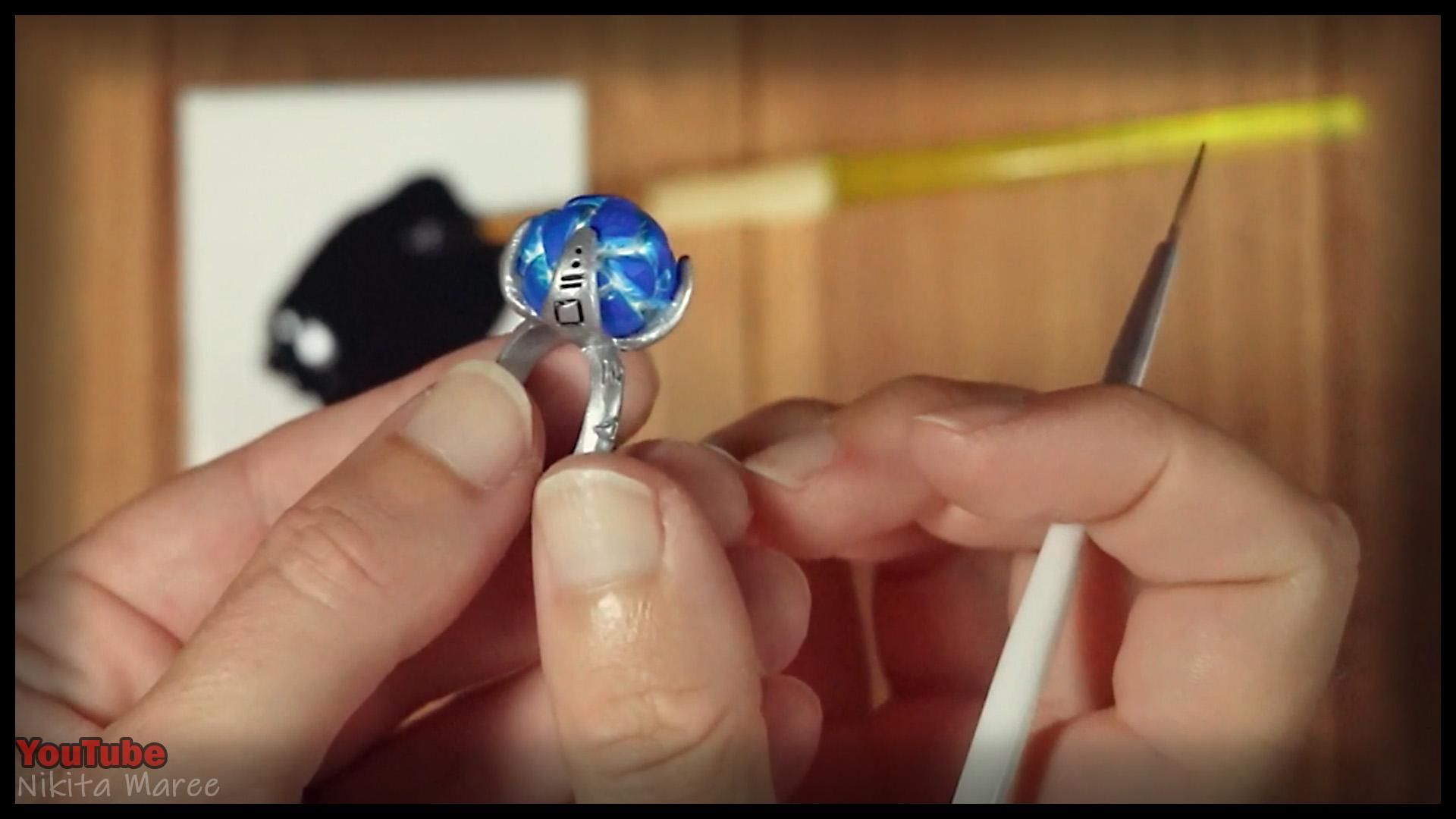 How to Sculpt a Hextech Crystal Ring Out of Polymer Clay. : 6 Steps ...