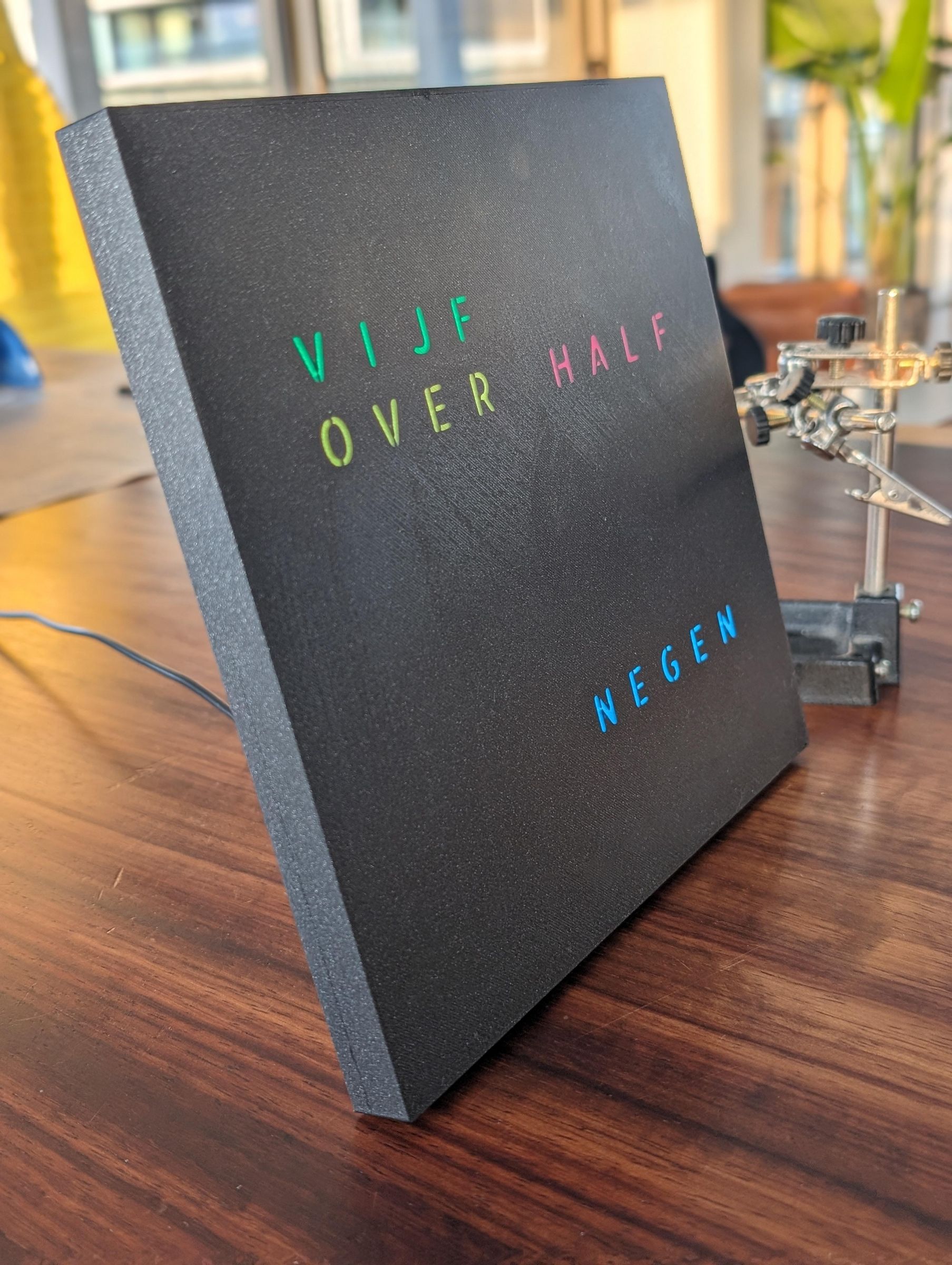 3D Printed WiFi Word Clock : 7 Steps (with Pictures) - Instructables