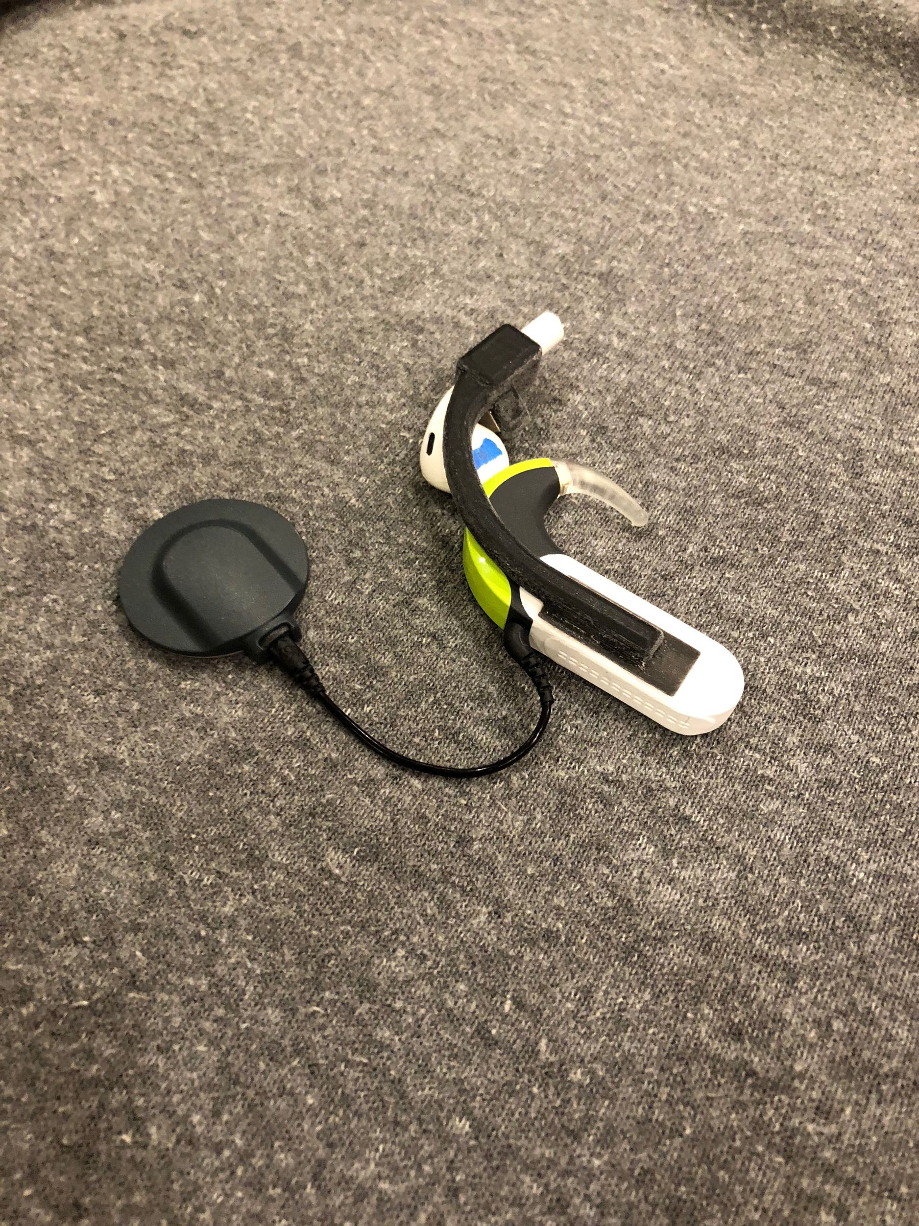 CiPod Wireless: AirPod Attachments for Cochlear Implants : 6 Steps ...