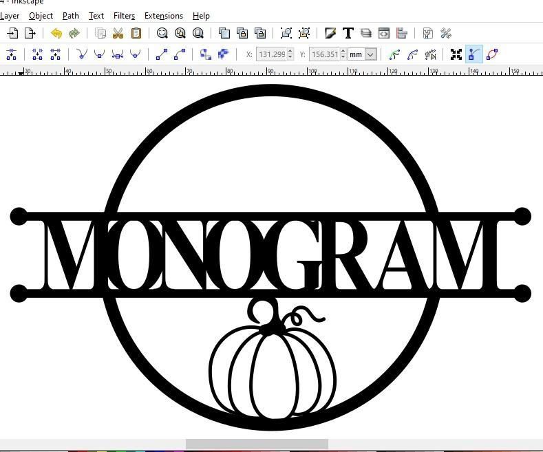 Inkscape Split Signs on Glowforge Lesson : 8 Steps (with Pictures ...