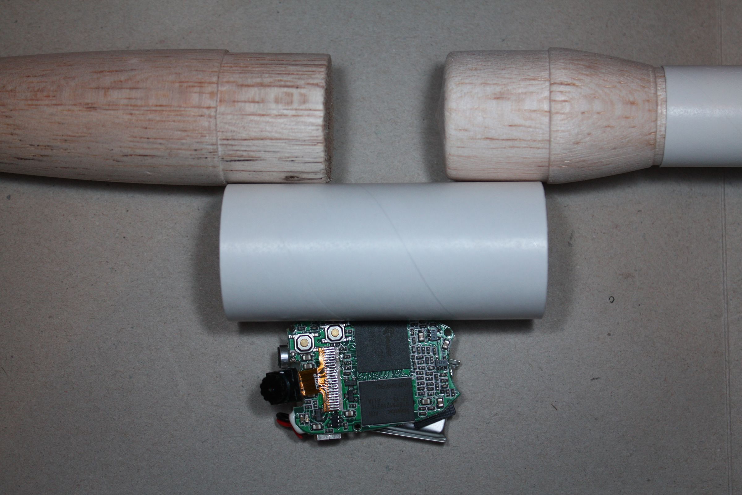 Model Rocket With Horizontal HD Video Keychain Camera : 11 Steps (with ...