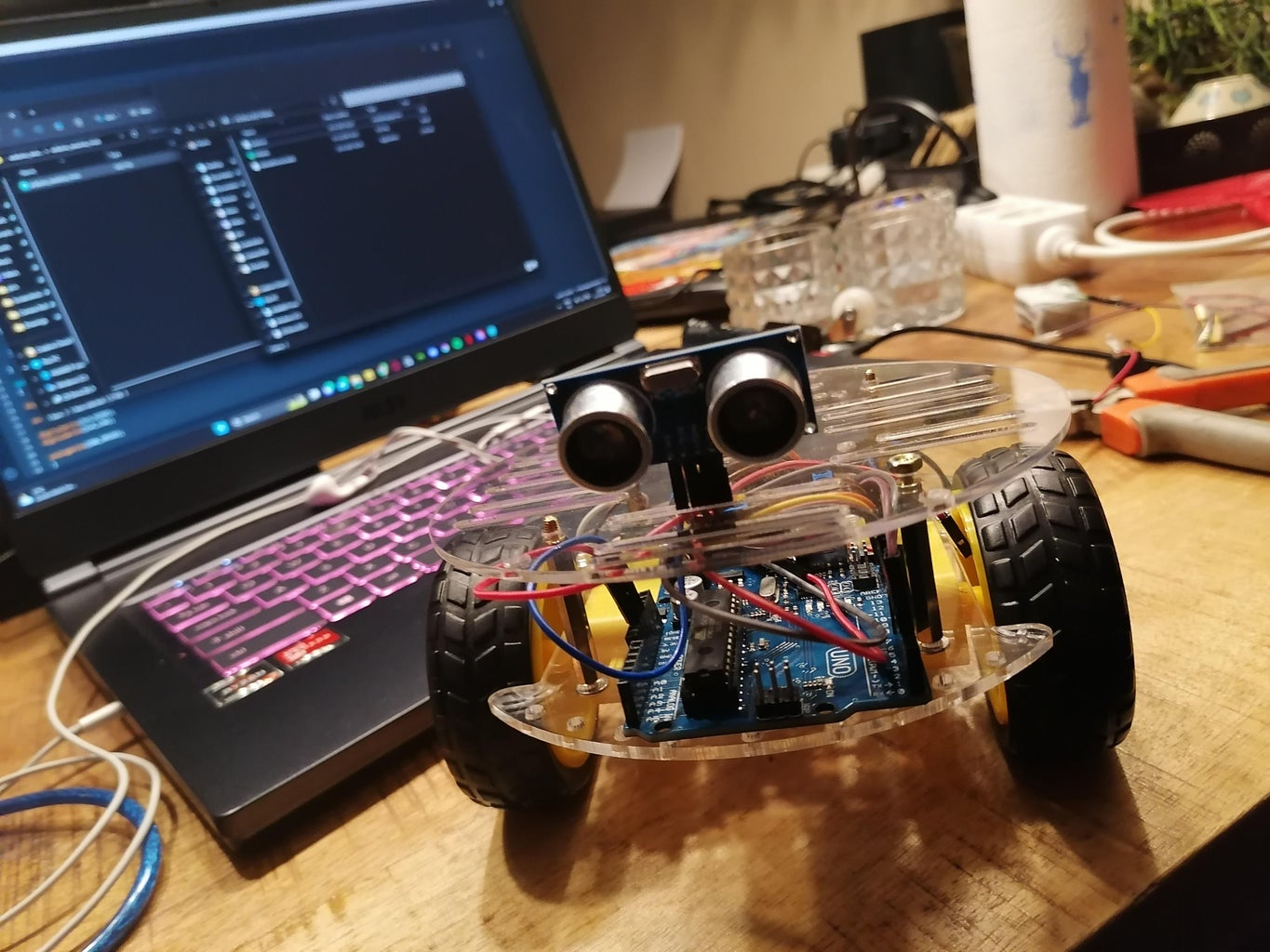 Making A Custom Cat Toy Using Arduino Uno And A Metal Bowl 6 Steps With Pictures Instructables