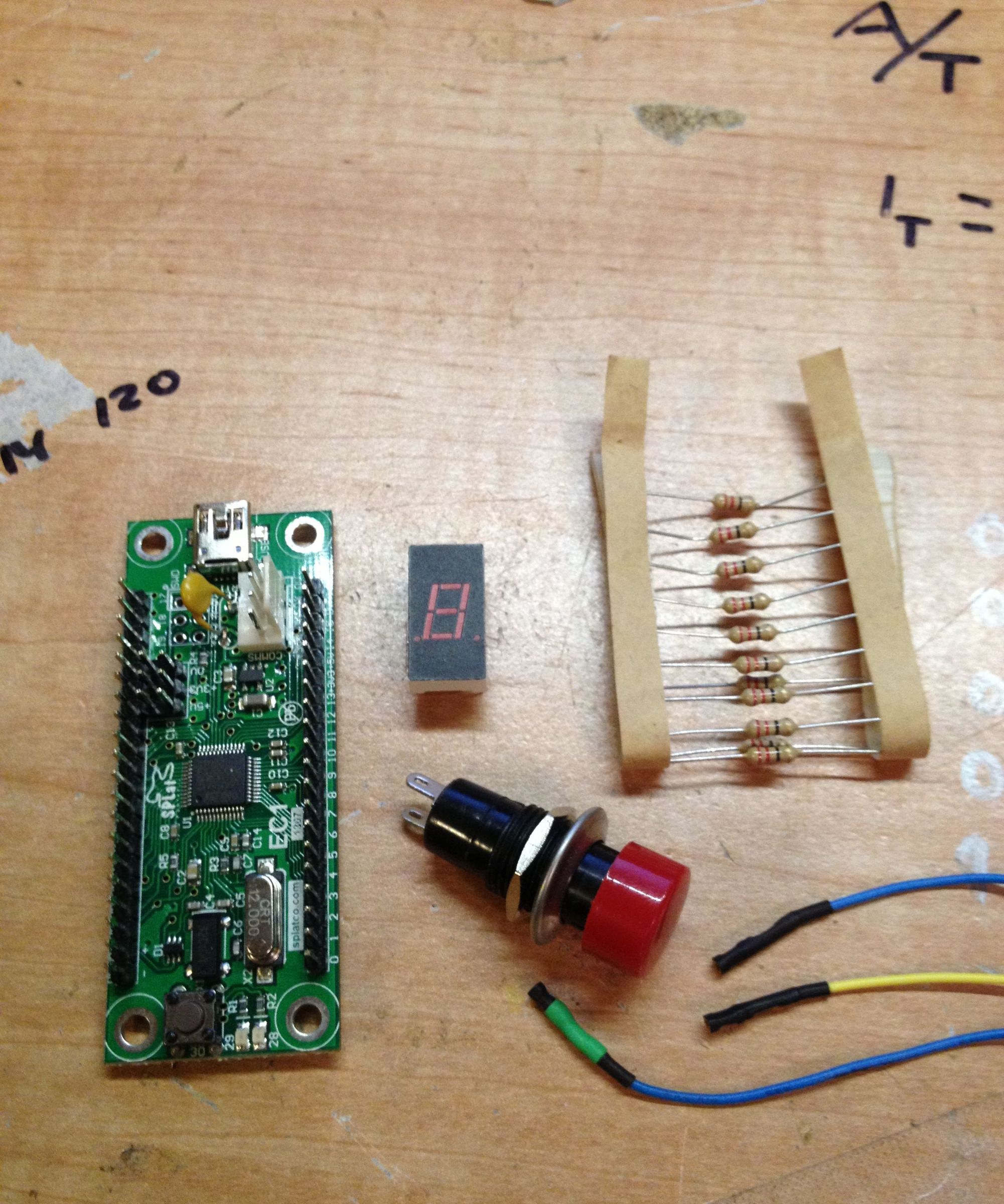 EC1 Based USB Powered Electronic Die : 7 Steps - Instructables