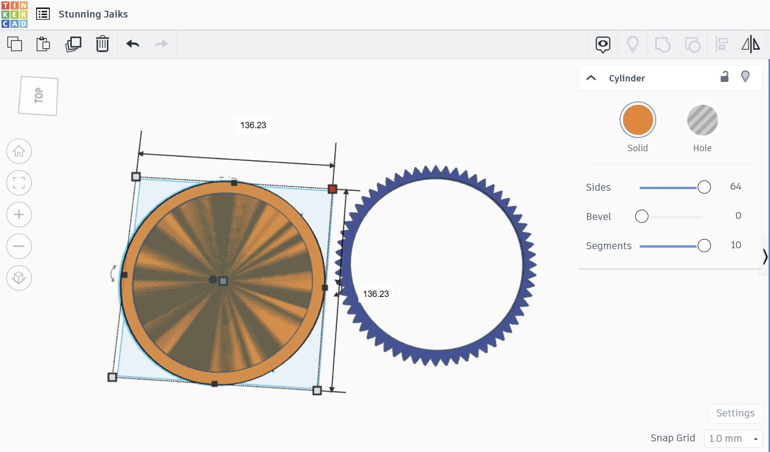 3D Printed Hollow Clock [Tinkercad] : 11 Steps (with Pictures ...
