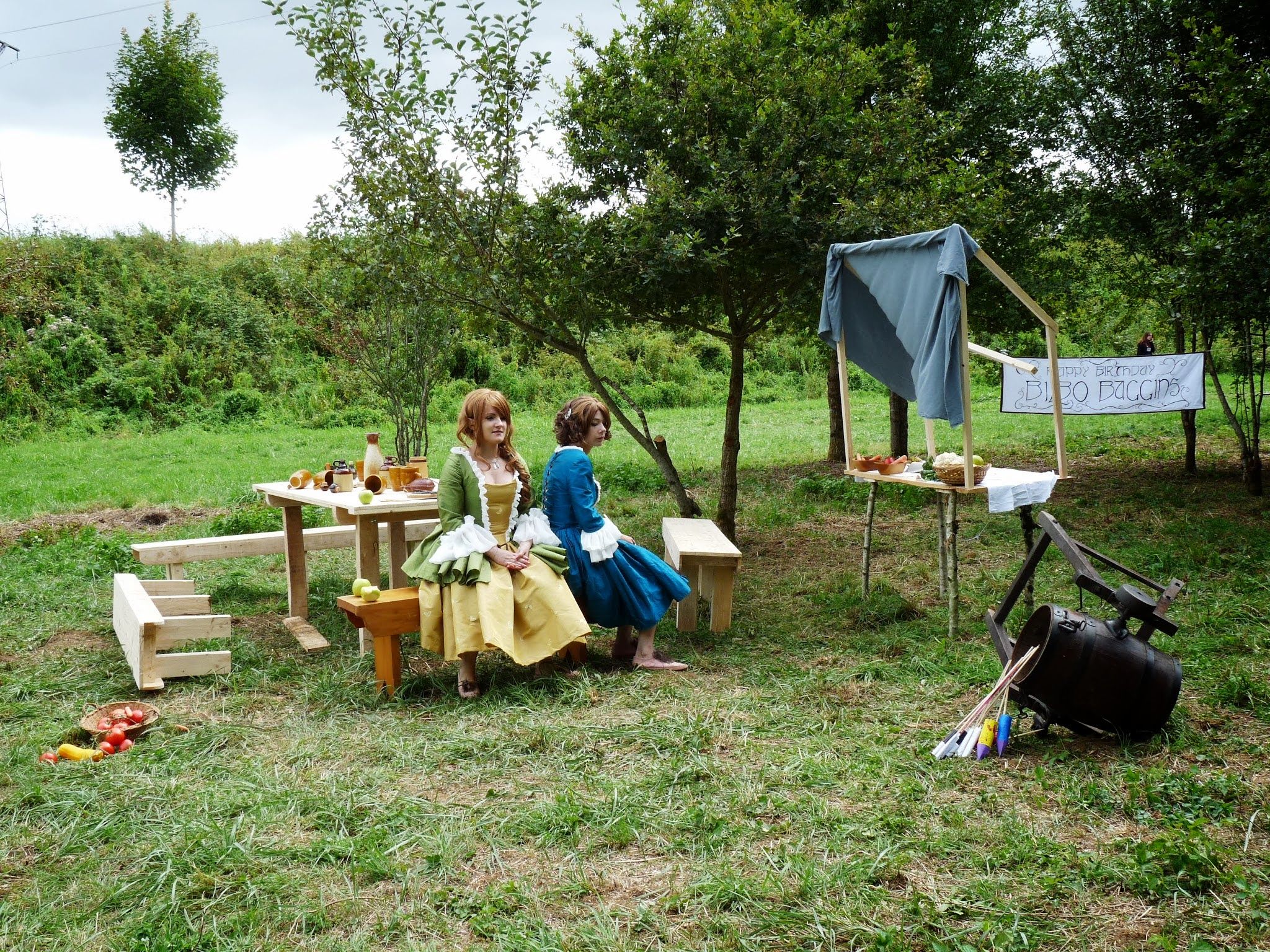 Wooden Medival Tables and Benches - Instructables