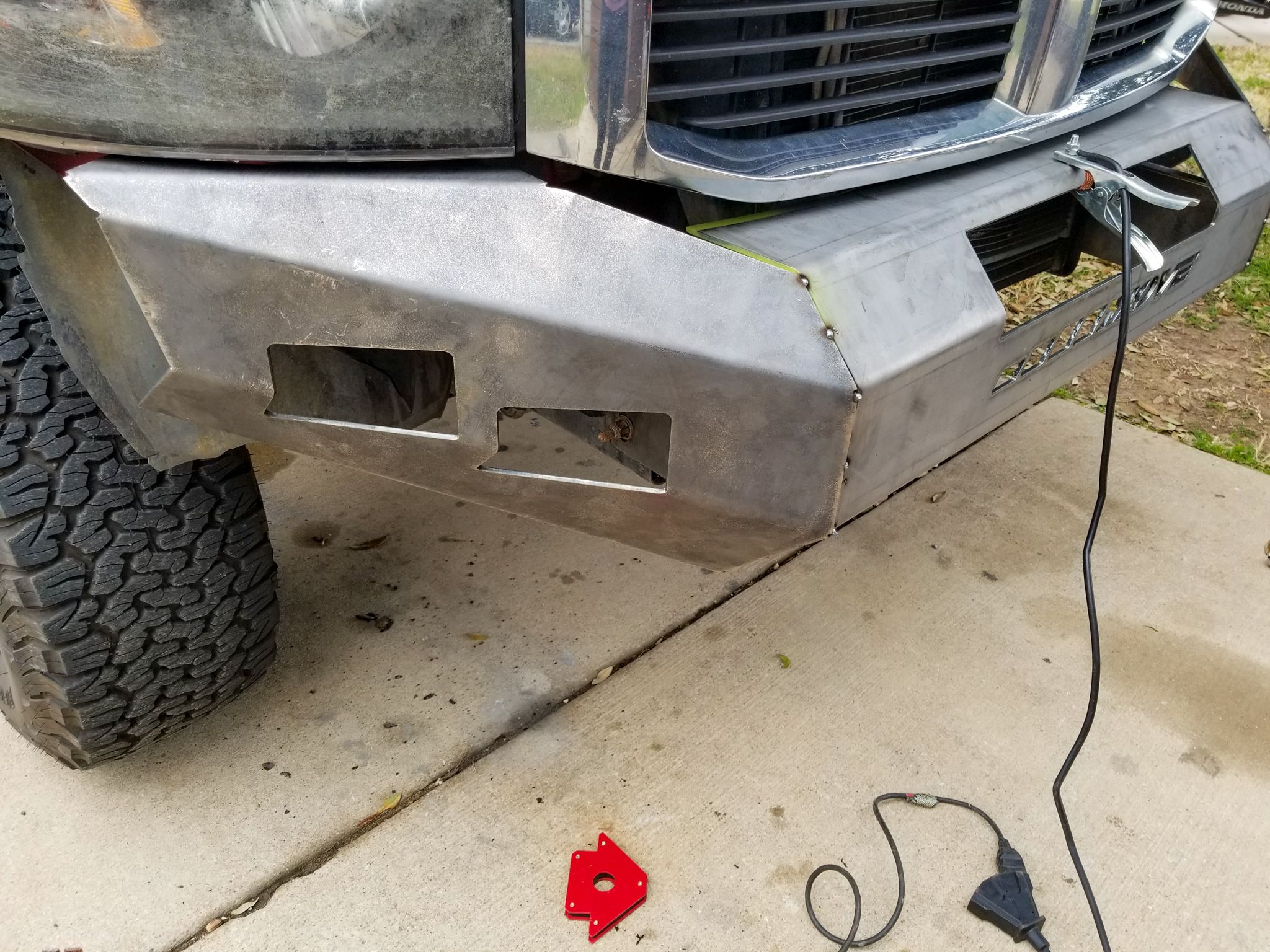 Hardcore Custom Truck Bumper Installation : 10 Steps (with Pictures ...
