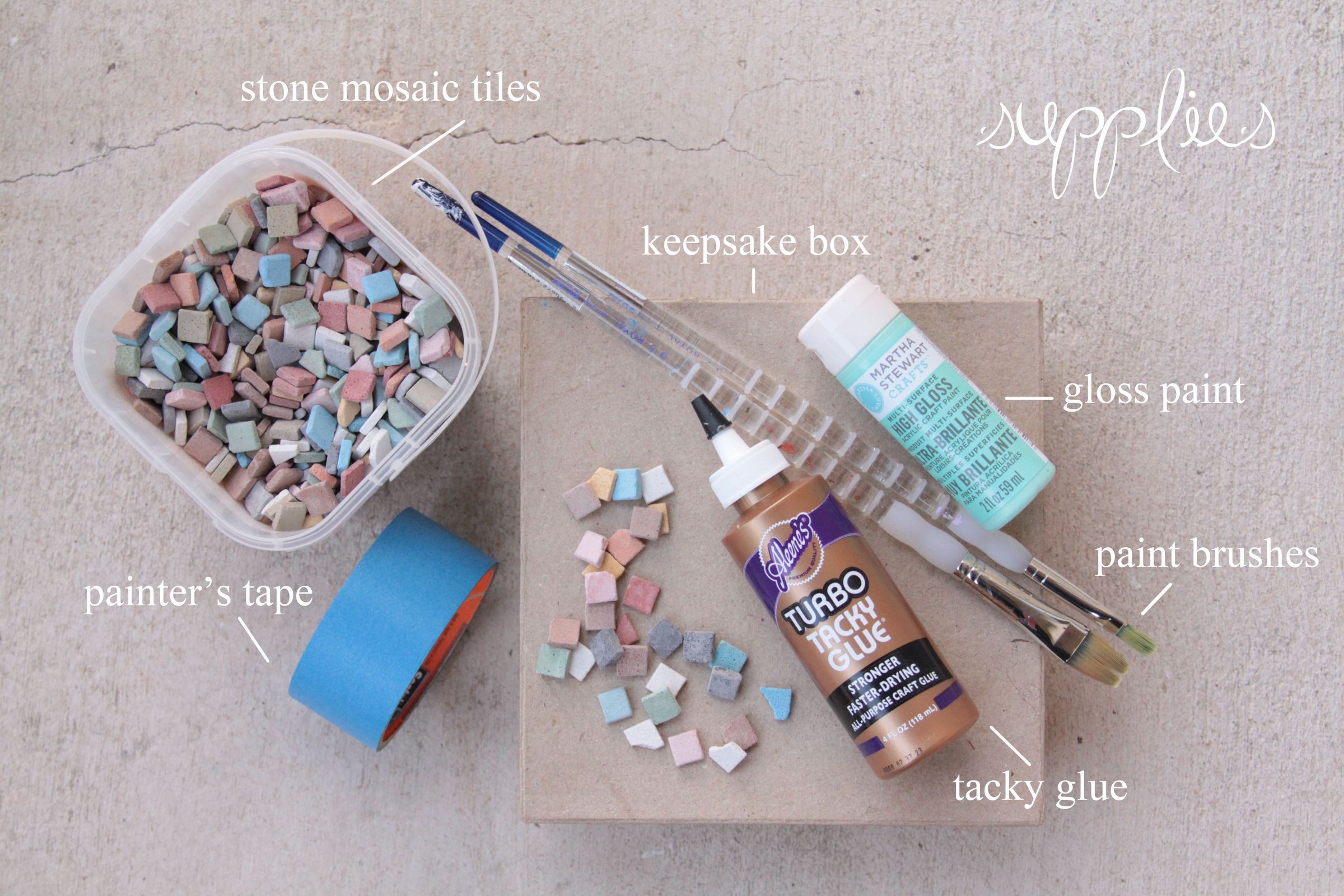 DIY Mosaic Keepsake Boxes : 4 Steps (with Pictures) - Instructables