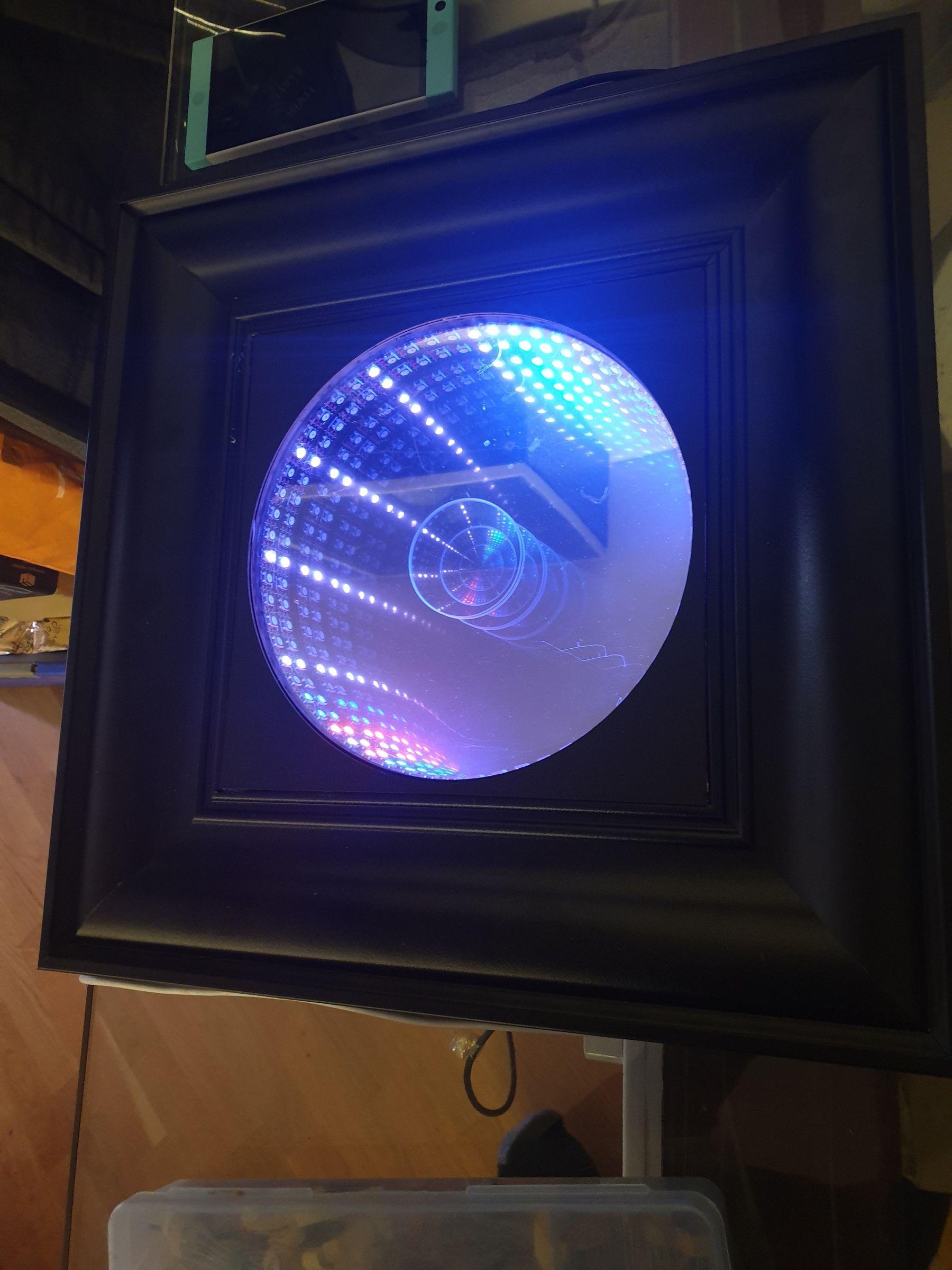 Easy - Infinity Mirror Clock : 9 Steps (with Pictures) - Instructables