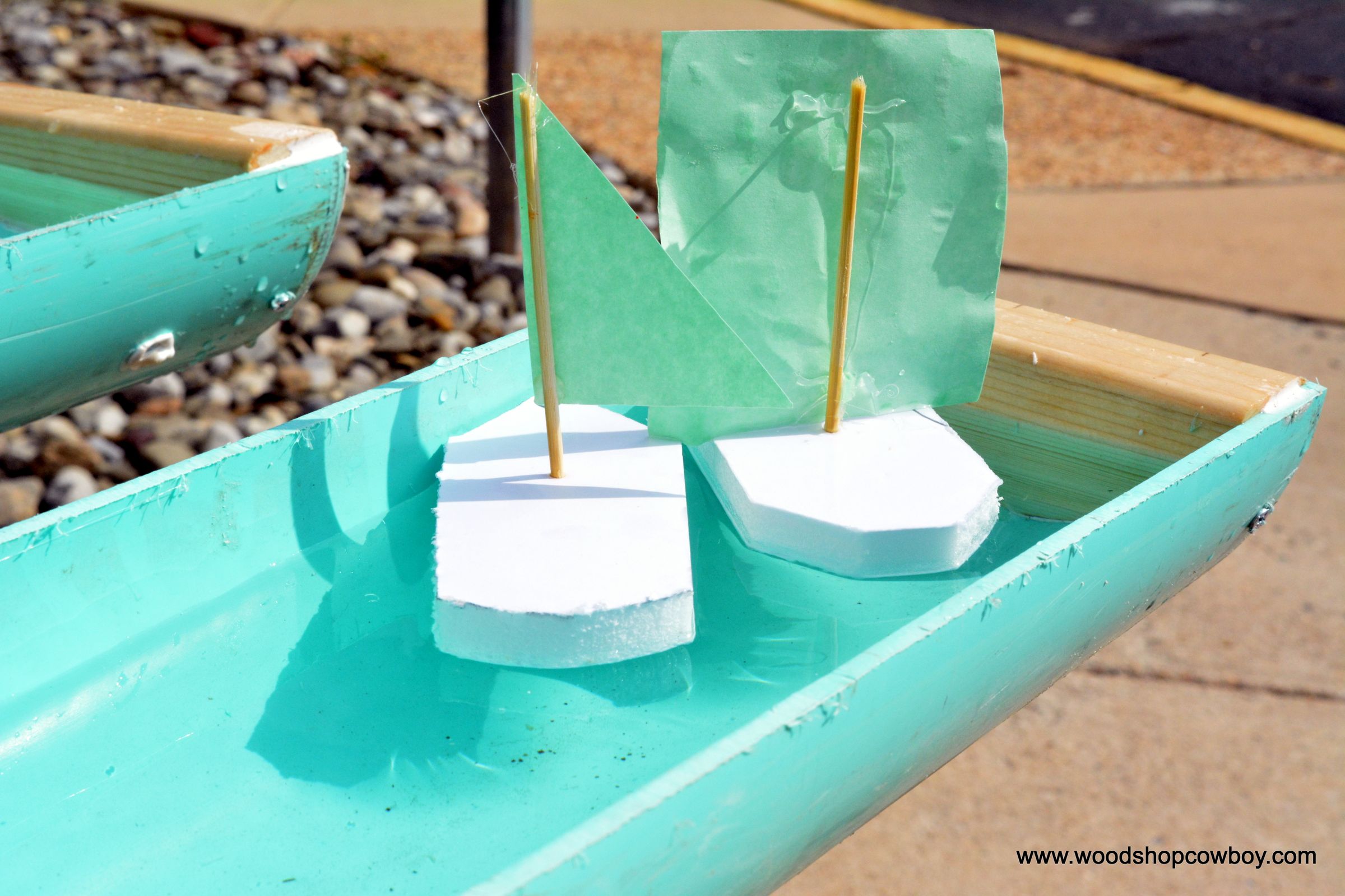 DIY Drain Pipe Regatta (aka Raingutter Regatta) : 3 Steps (with ...