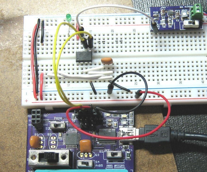 Attiny85 And Attiny84 Analog Pins Serial Communication Etc 8 Steps