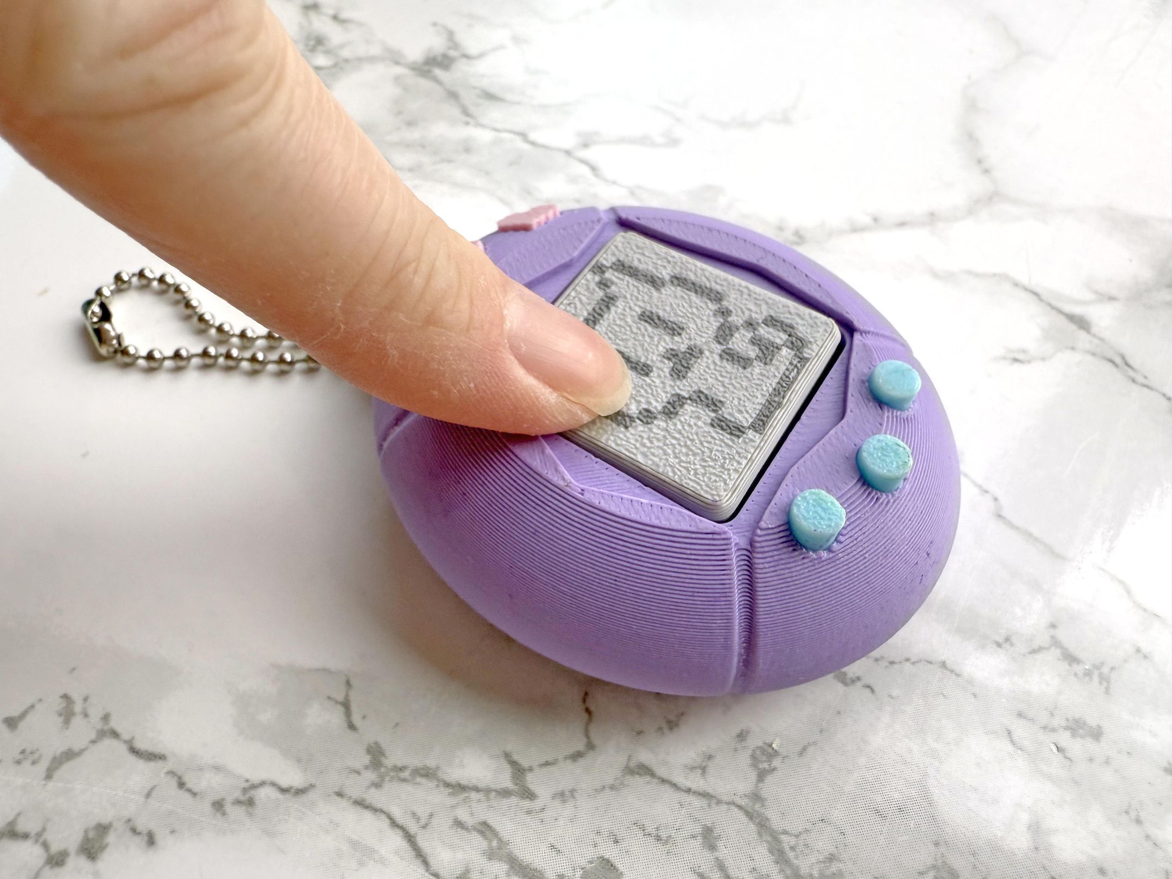 Virtual Pet Fidget Clicker Keychain : 9 Steps (with Pictures ...