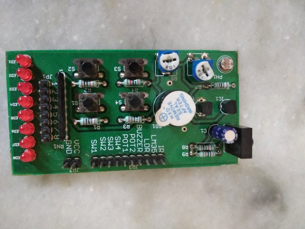 Arduino Distance Detector With A Buzzer And Led S Arduino Ar
